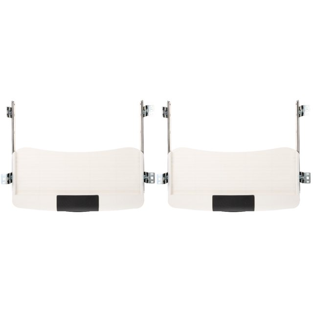 HOMEMAXS 2 Sets of Keyboard Tray Sliding Keyboard Holder Under Desk ...