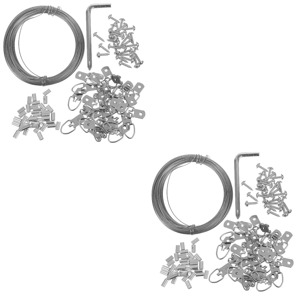 HOMEMAXS 2 Sets of Picture Frame Wire for Hanging Picture Picture ...