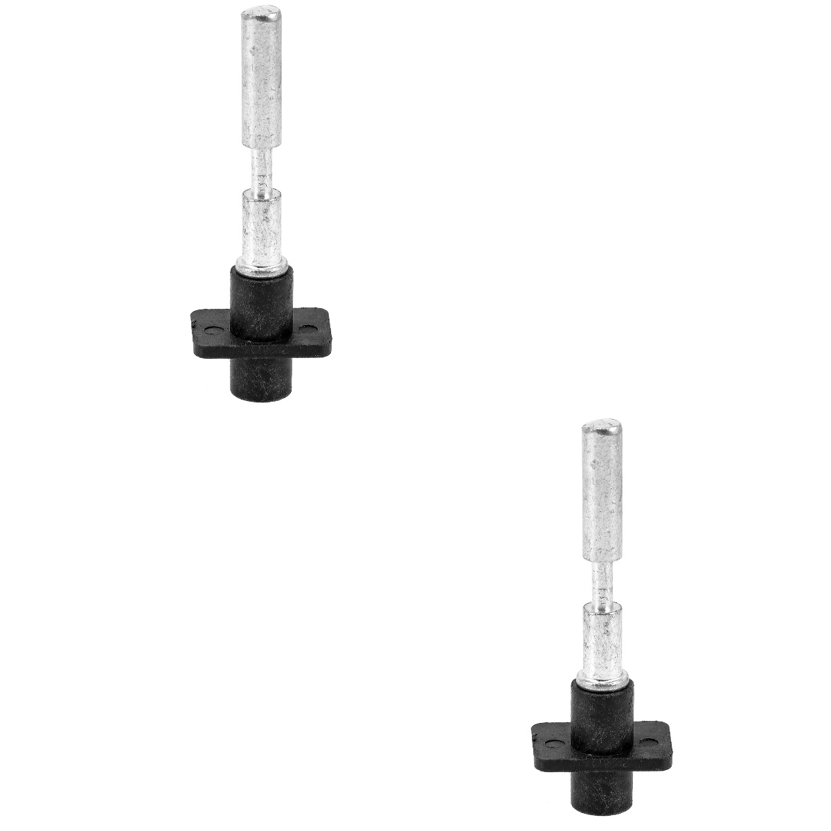 HOMEMAXS 2 Sets of Telescopic Ladder Fittings Ladder Steel Shaft Spring ...