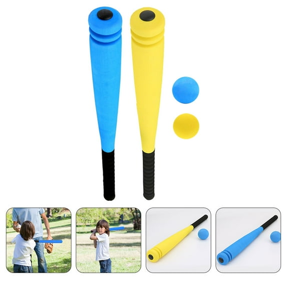HOMEMAXS 2 Sets of Toddler Baseball Bat and Ball Kit Sports Training ...