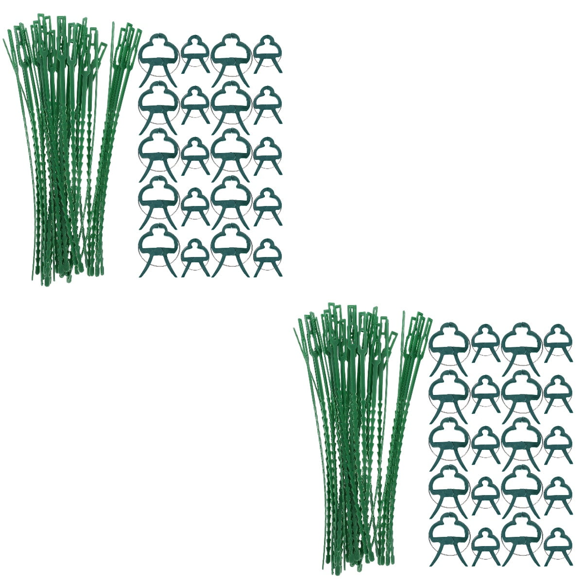 HOMEMAXS 2 Sets of Tomato Stem Support Clips Plant Stem Straightening ...