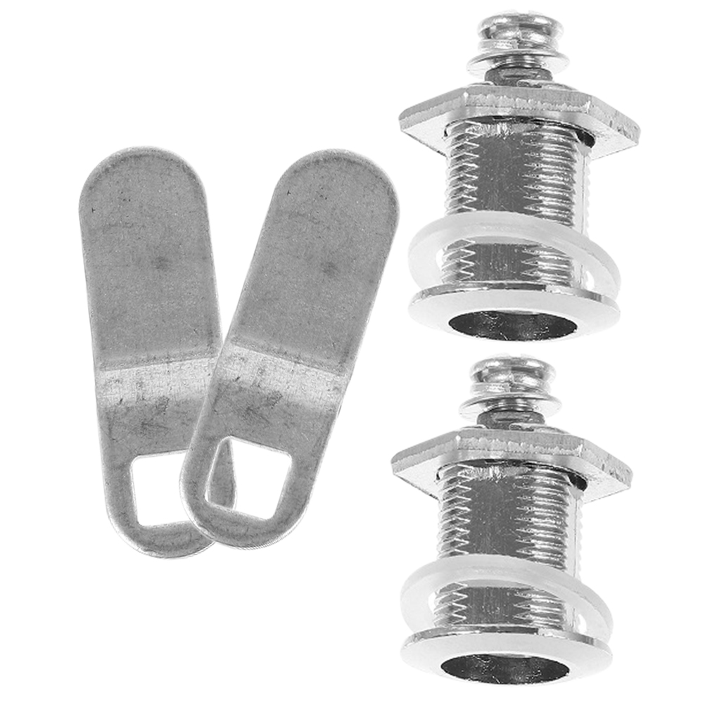 HOMEMAXS 2 Sets of Triangle Lock Outdoor Peel Box Lock Trash Can ...