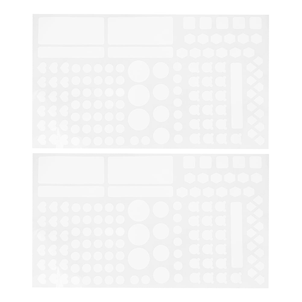 HOMEMAXS 2 Sheets Of Light Blocking Stickers Light Dimming Led Filters ...