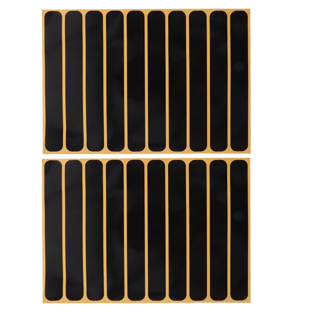 HOMEMAXS 2 Sheets Reflective Decals Motorcycle Helmet Stickers Safety ...