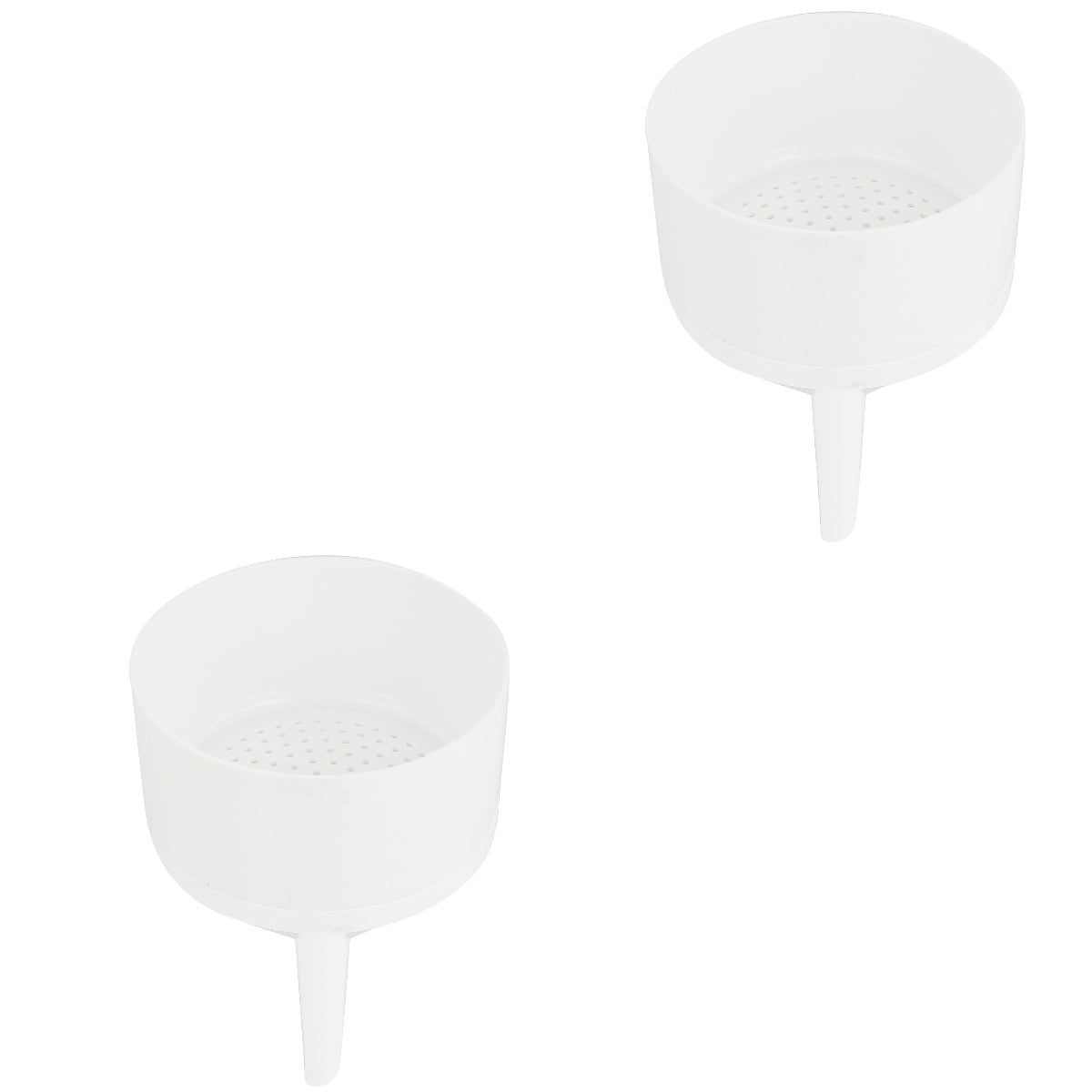HOMEMAXS 2 pcs Buchner Funnel Plastic Laboratory Filter Labs Experiment ...