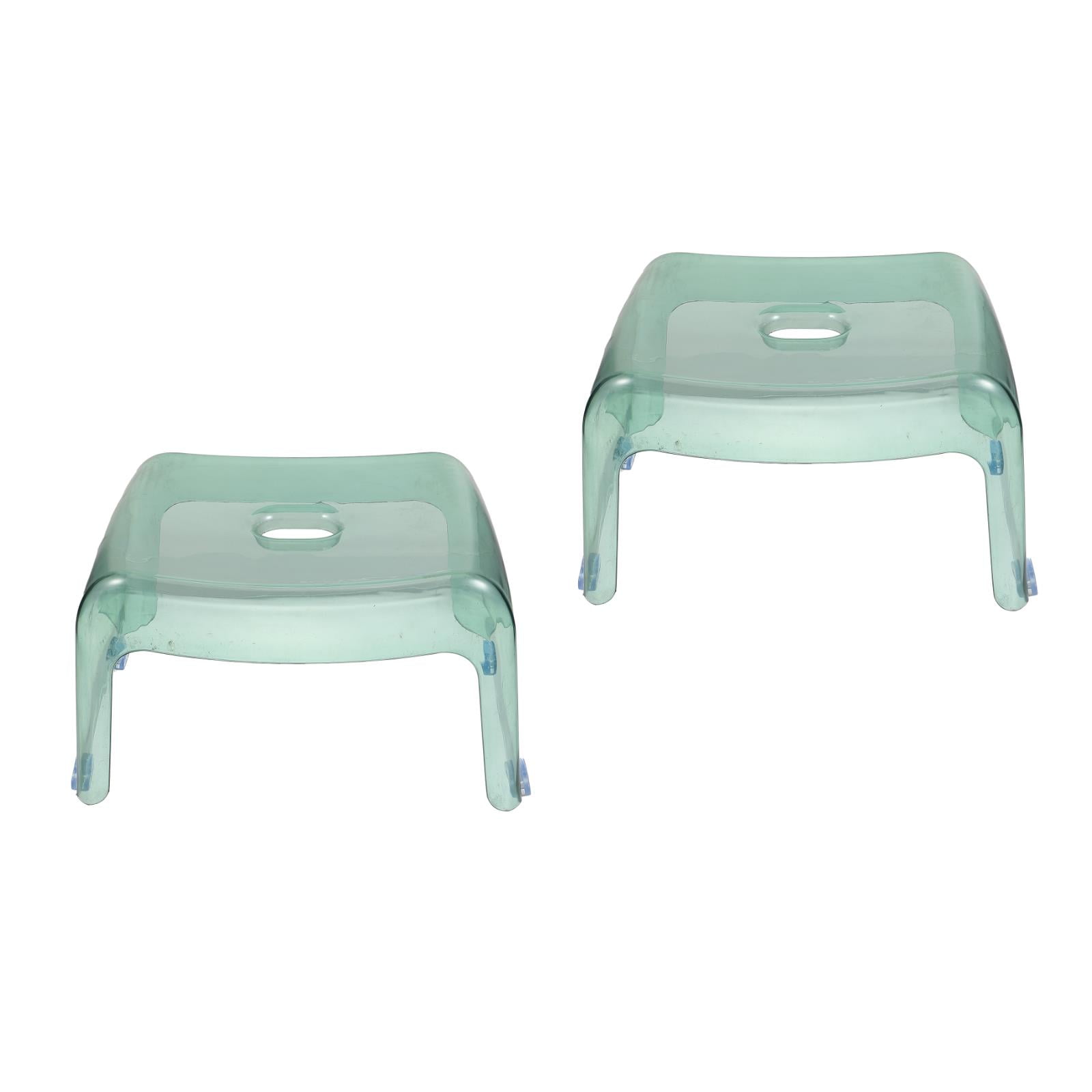 HOMEMAXS 2 pcs Children Bathing Foot Stool Low Foot Bench Multi ...