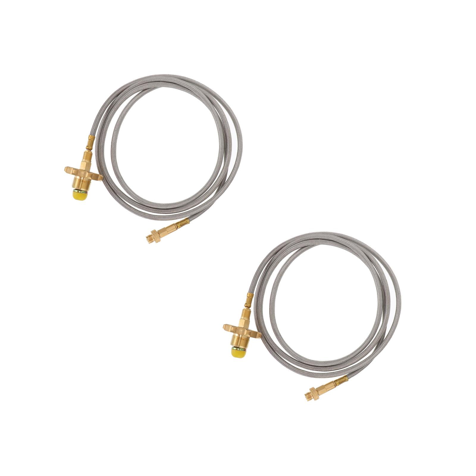HOMEMAXS 2 pcs Durable Gas Extension Propane Tank Adapter Unique Gas ...