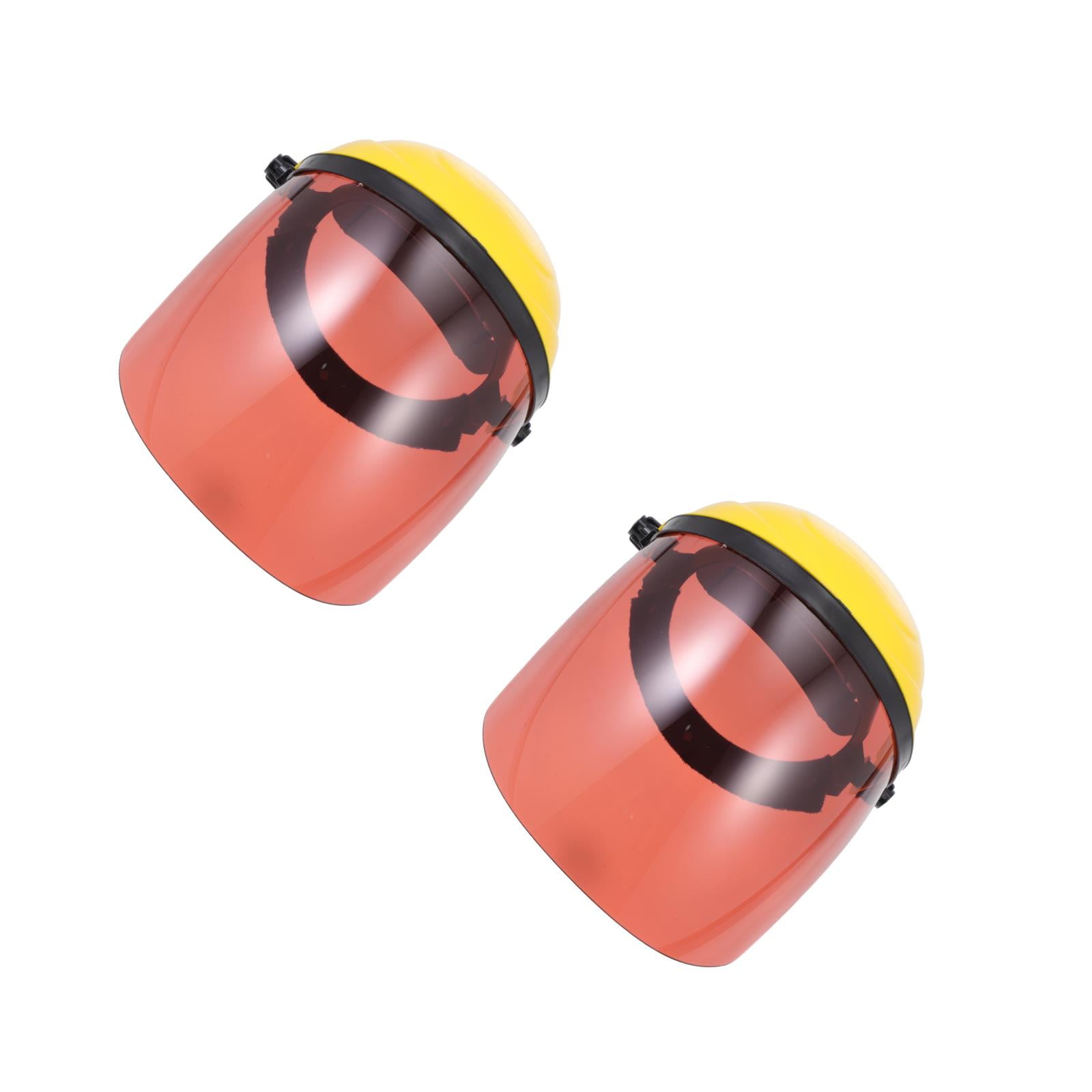 HOMEMAXS 2 pcs Working Face Cover Head-Mounted Safety Face Screen ...
