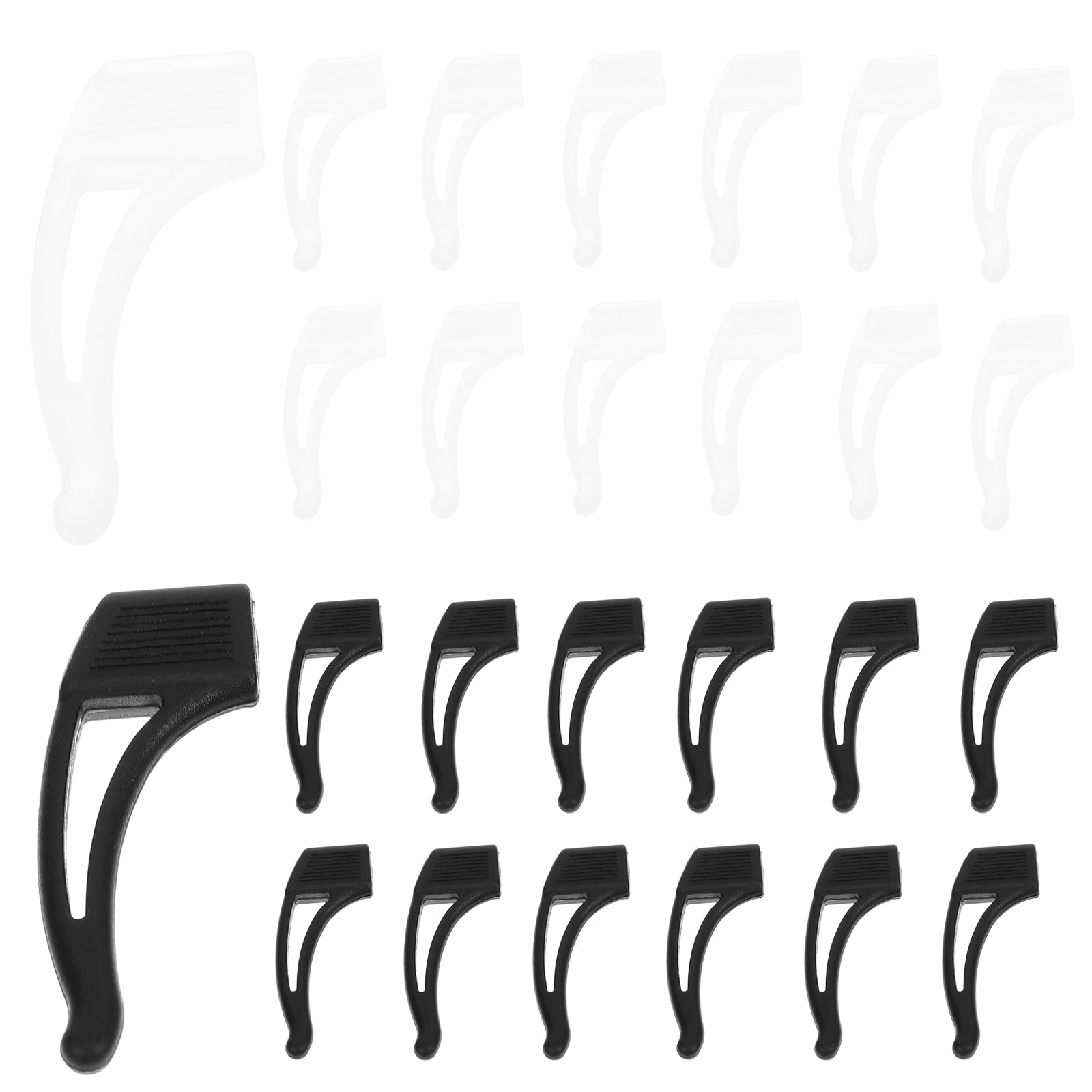 HOMEMAXS 20 Pairs Glasses Ear Grip Eyeglass Holder Chain Grips Safety ...