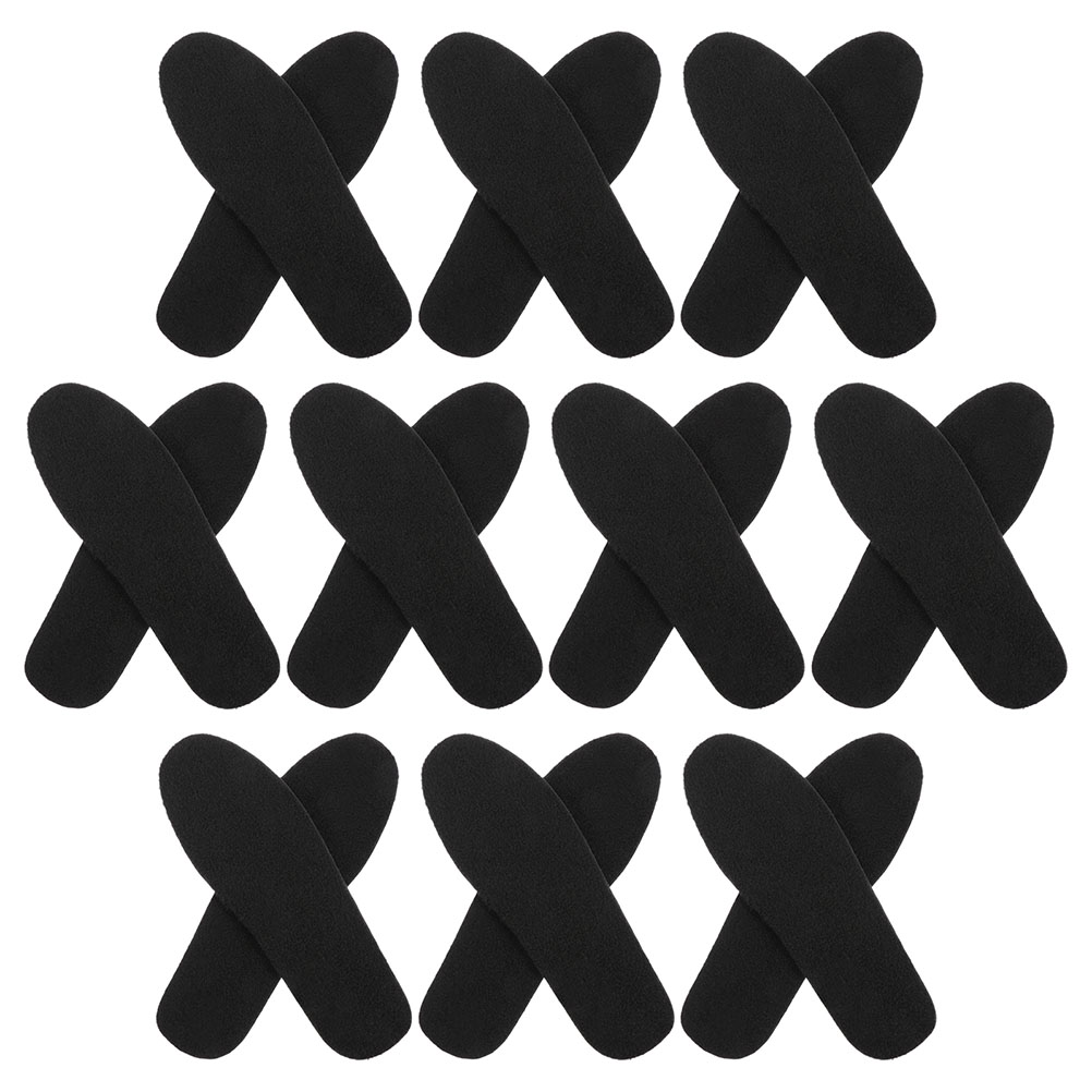 HOMEMAXS 20 Pairs Inserts Innersoles Felt Insole Miss Men and Women ...