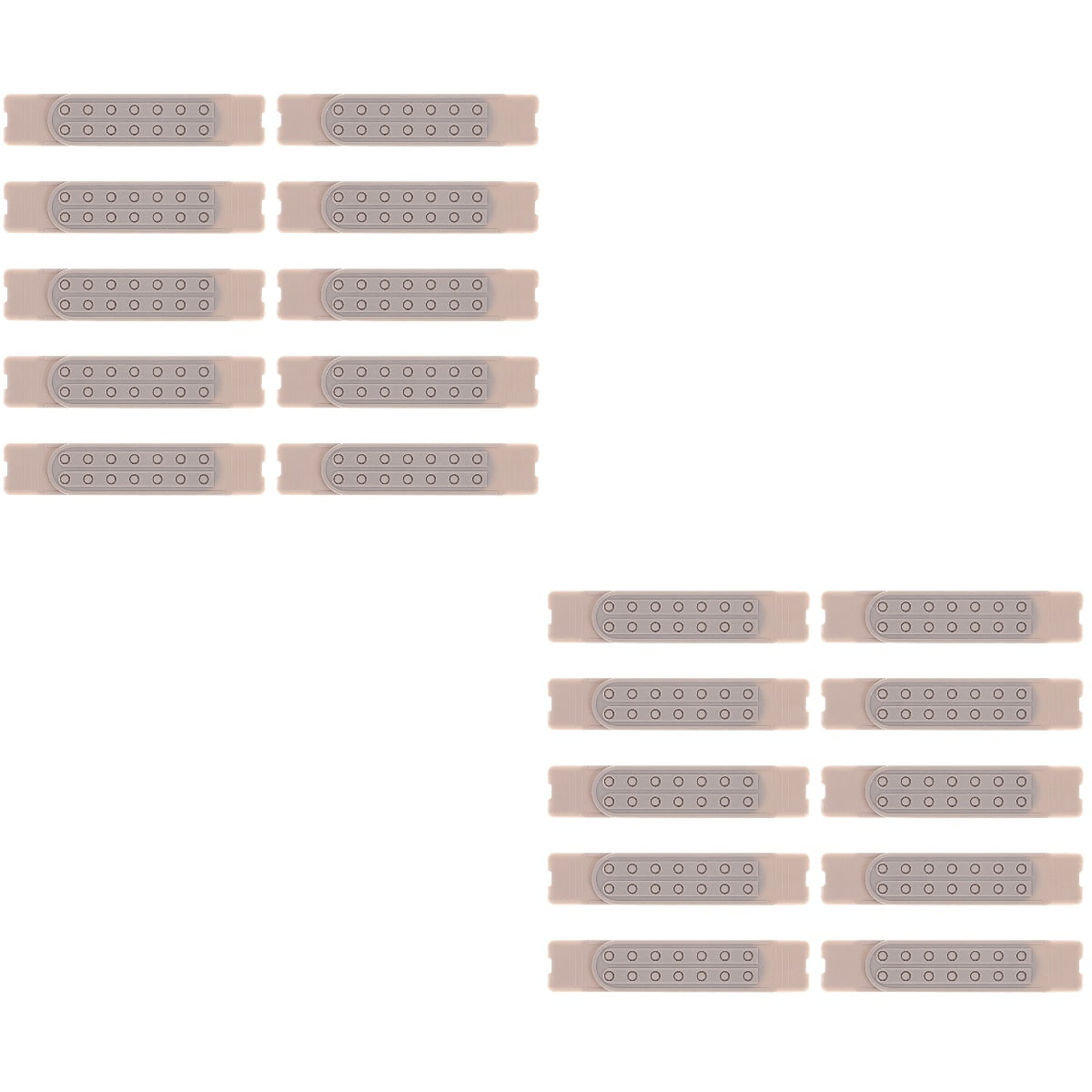 HOMEMAXS 20 Pairs of Hat Closure Replacement Repair Buckles Fastener ...