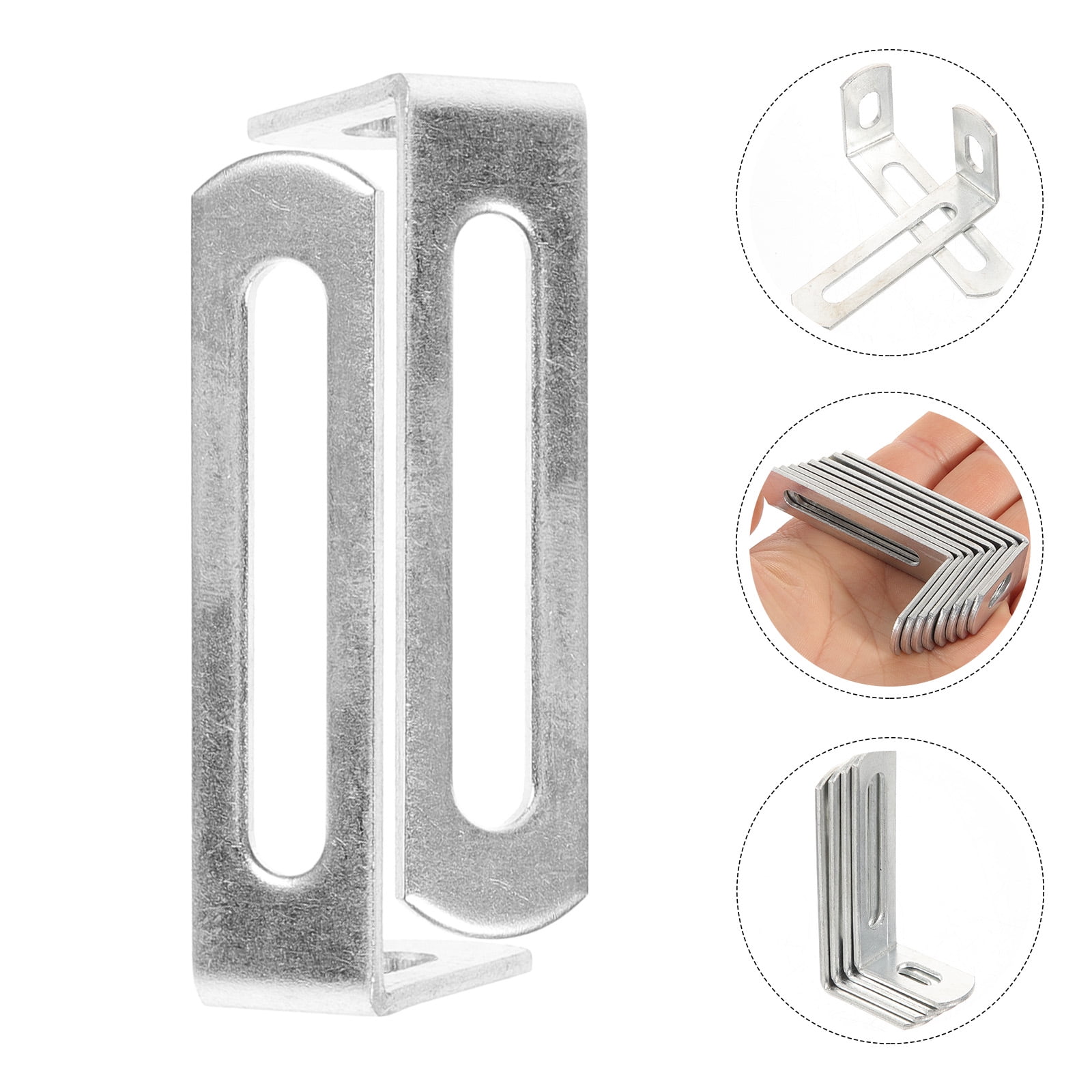 HOMEMAXS 20 Pcs Angle Brackets Heavy Duty Right Code Rust-resistant ...