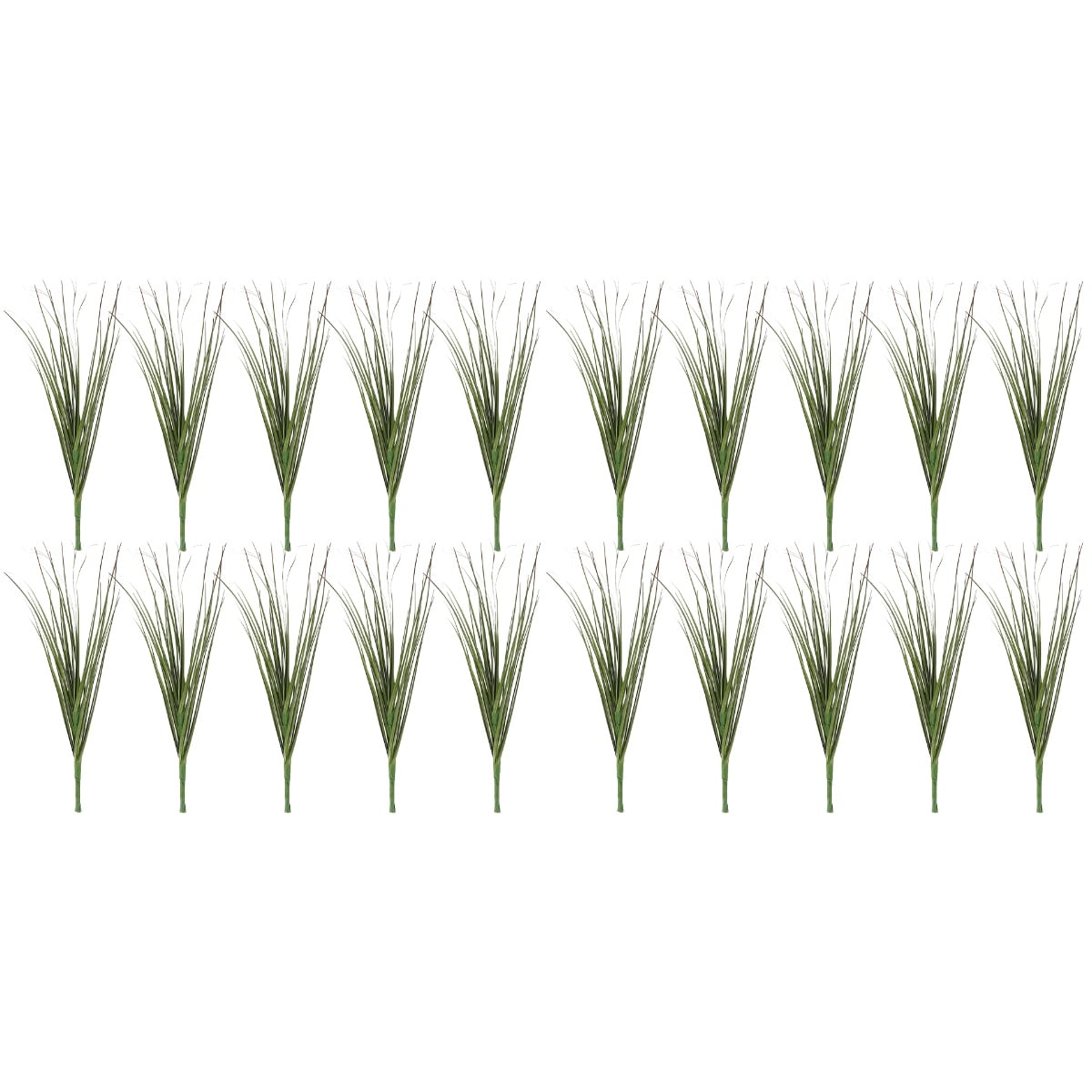 HOMEMAXS 20 Pcs Artificial Grass for Outdoor Spaces Realistic Fake ...