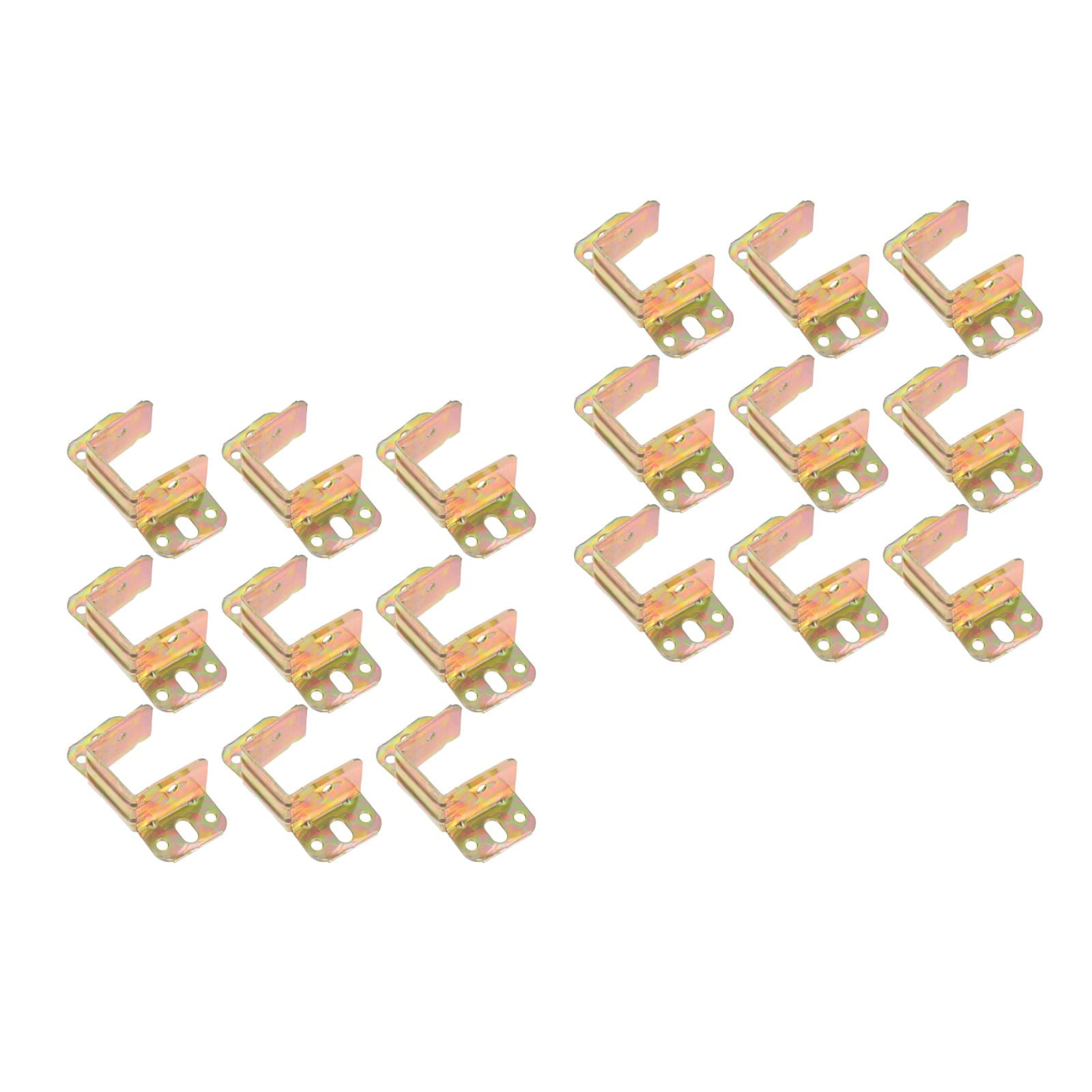HOMEMAXS 20 Pcs Bed Support Brackets Sturdy Bed Connector Useful Bed ...