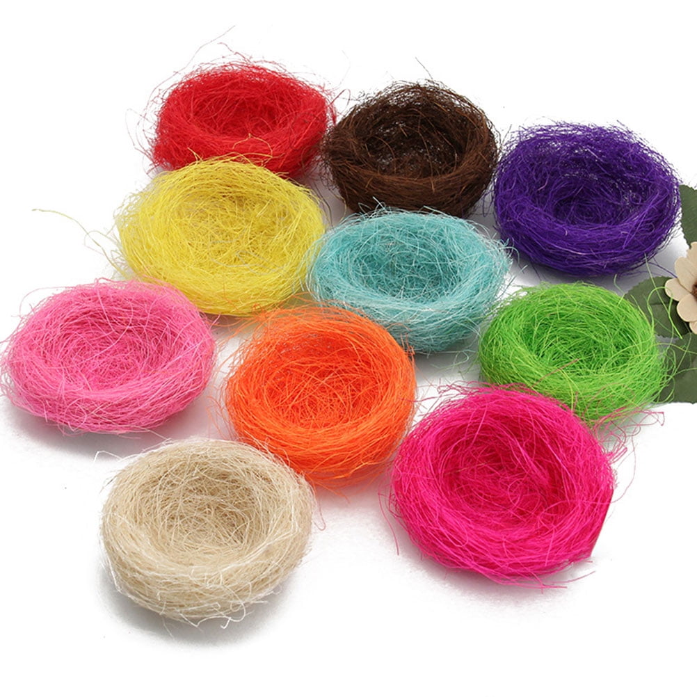 HOMEMAXS 20 Pcs Bird House Kit Twig Birds Nests for Crafting Bulk ...