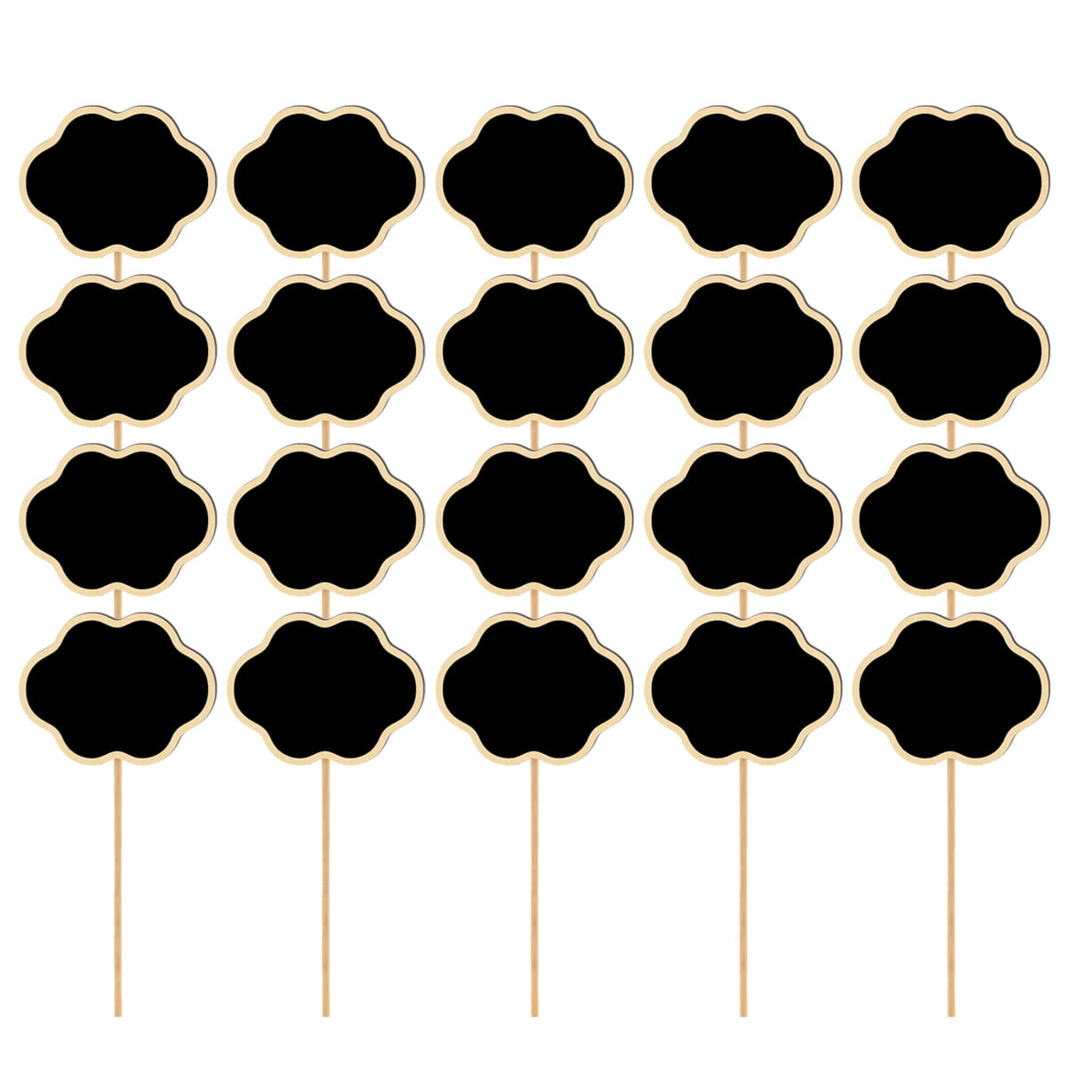 20 Pcs Chalkboard Food Signs for Buffet Mini White Boards Wedding Decor ...