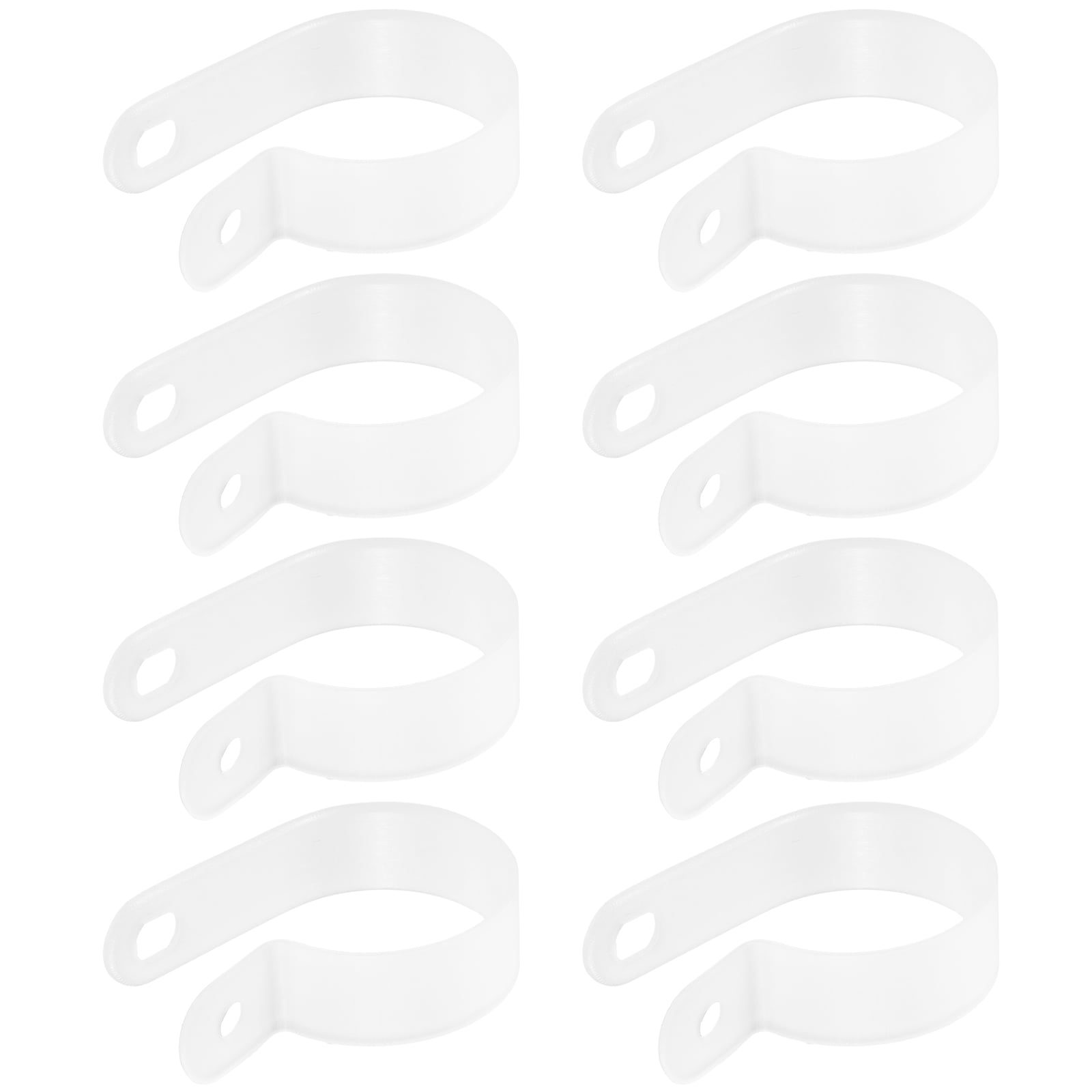 HOMEMAXS 20 Pcs Clamp for Wire Management Nylon R-type Cord Clip ...