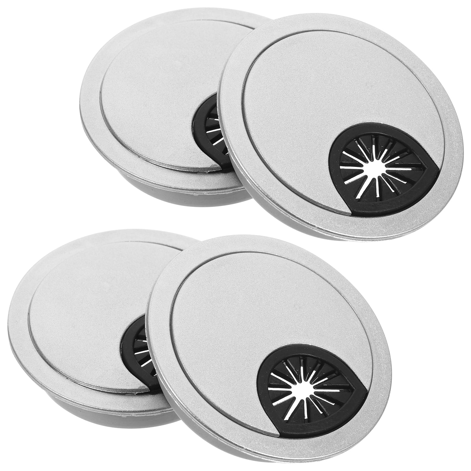 HOMEMAXS 20 Pcs Desktop Cable Hole Plug Grommet Cords Electrical Double ...