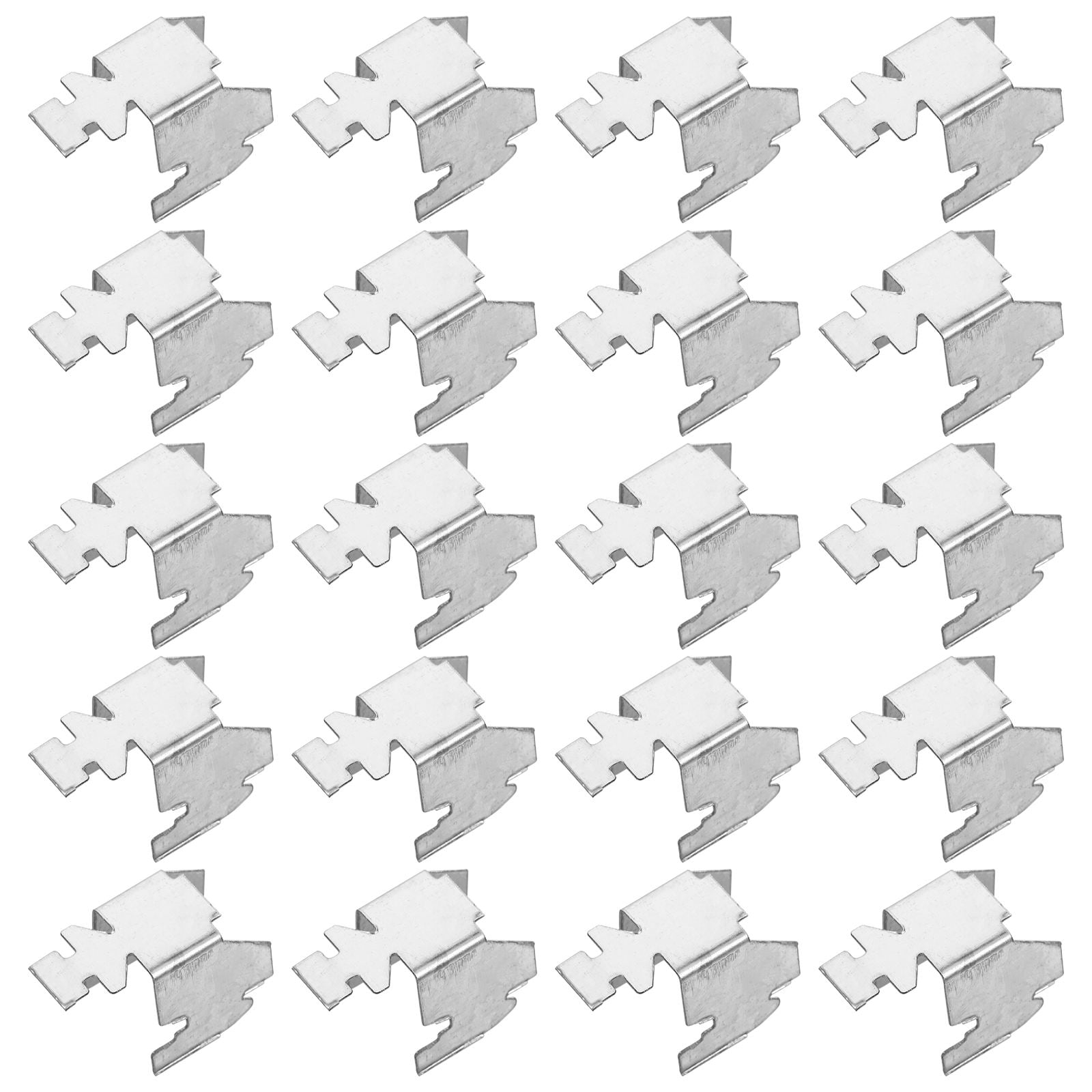 HOMEMAXS 20 Pcs File Cabinet Buckle Shelf Bracket Hardware Kitchen ...
