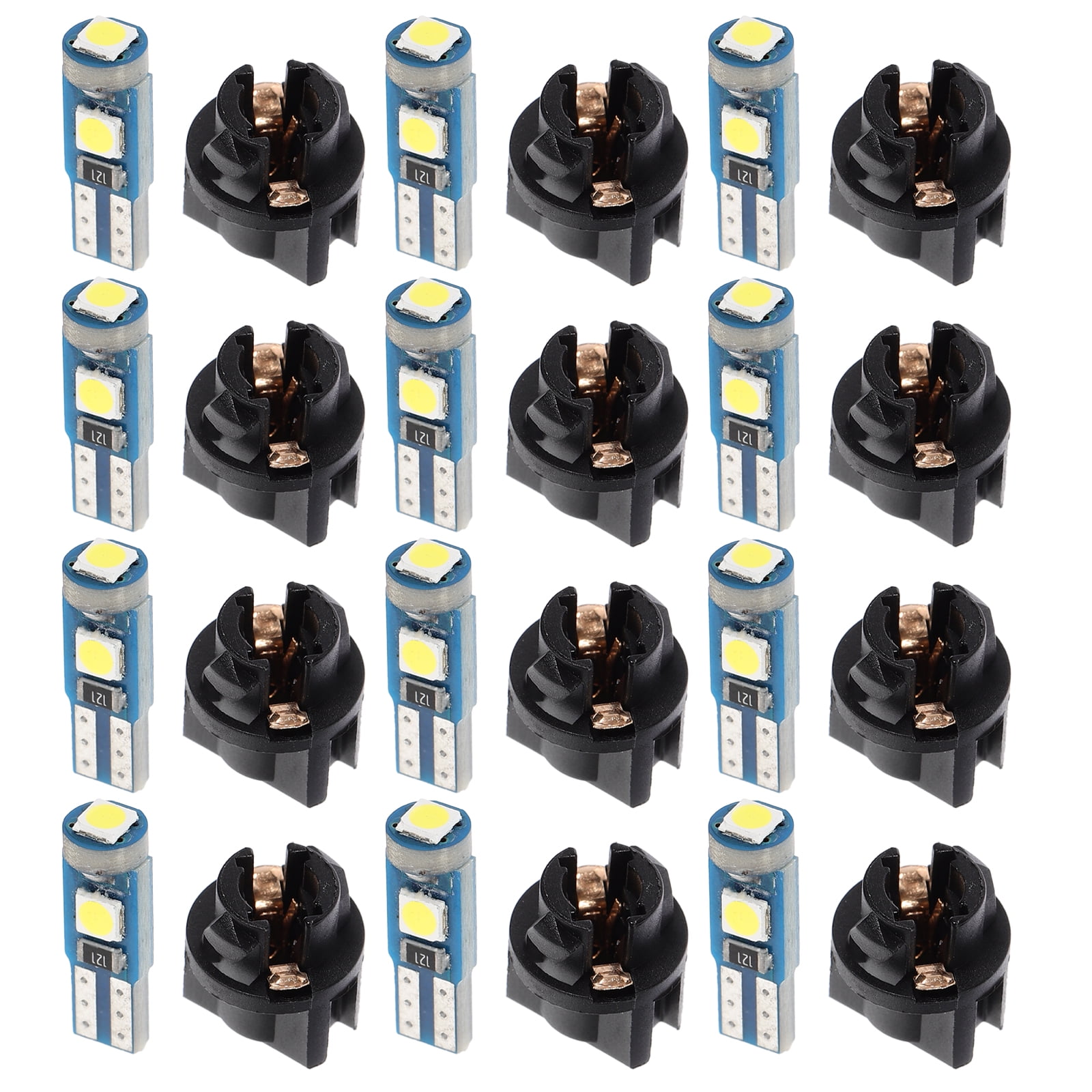 HOMEMAXS 20 Pcs Fine-mesh Strainer Diffuser Car LED Lights - Walmart.com