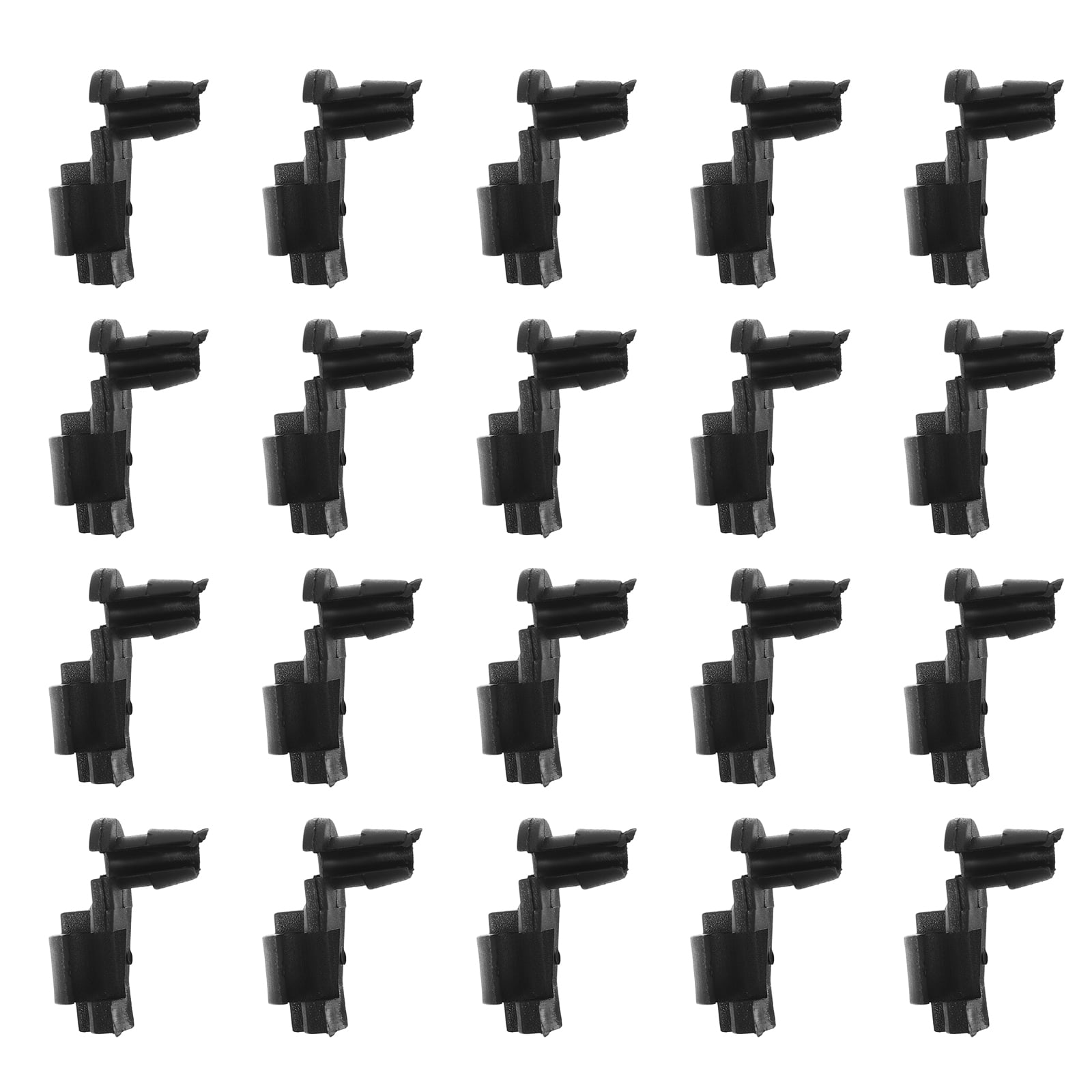 WEUVEB Door Clip Retainer Door Lock Clip Plastic 20Pack For Stable Door ...