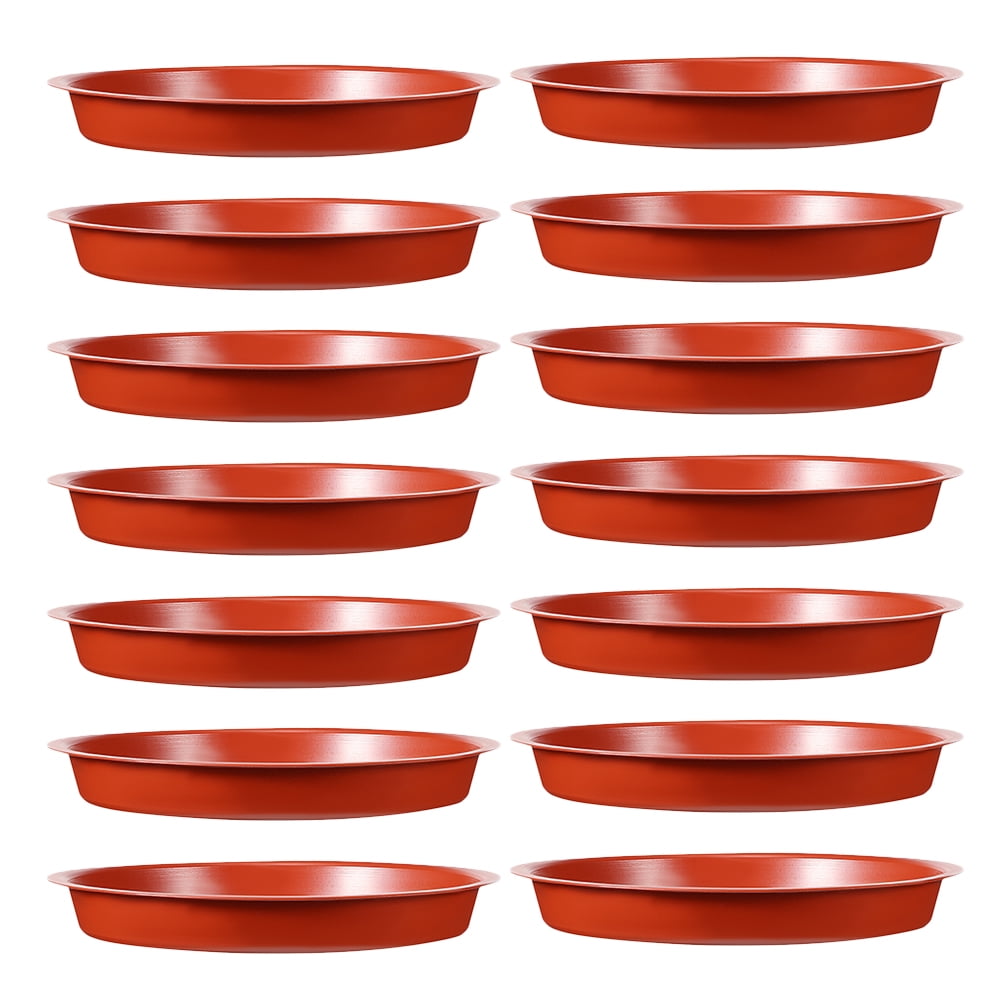 HOMEMAXS 20 Pcs Flower Pot Base Large Indoor Plant Square Saucers for ...
