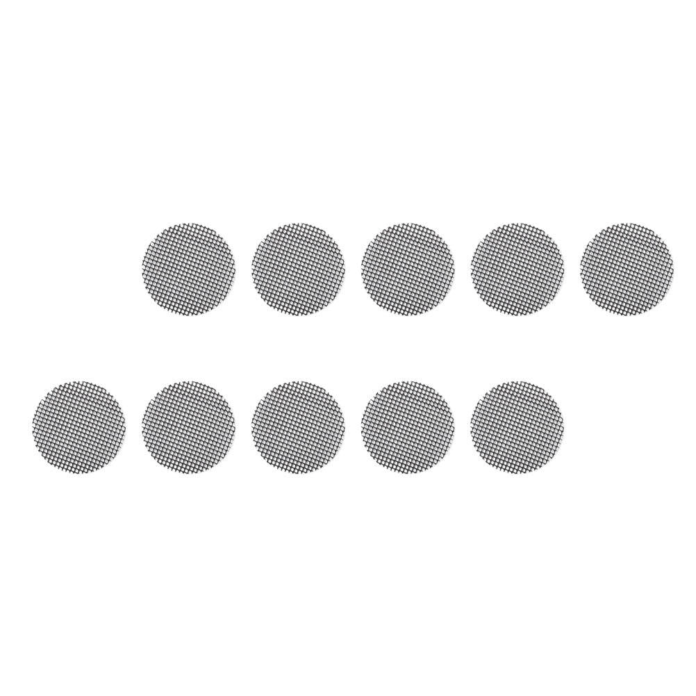 HOMEMAXS 20 Pcs Flower Pot Bottom Mesh Terrarium Square Netting Black ...