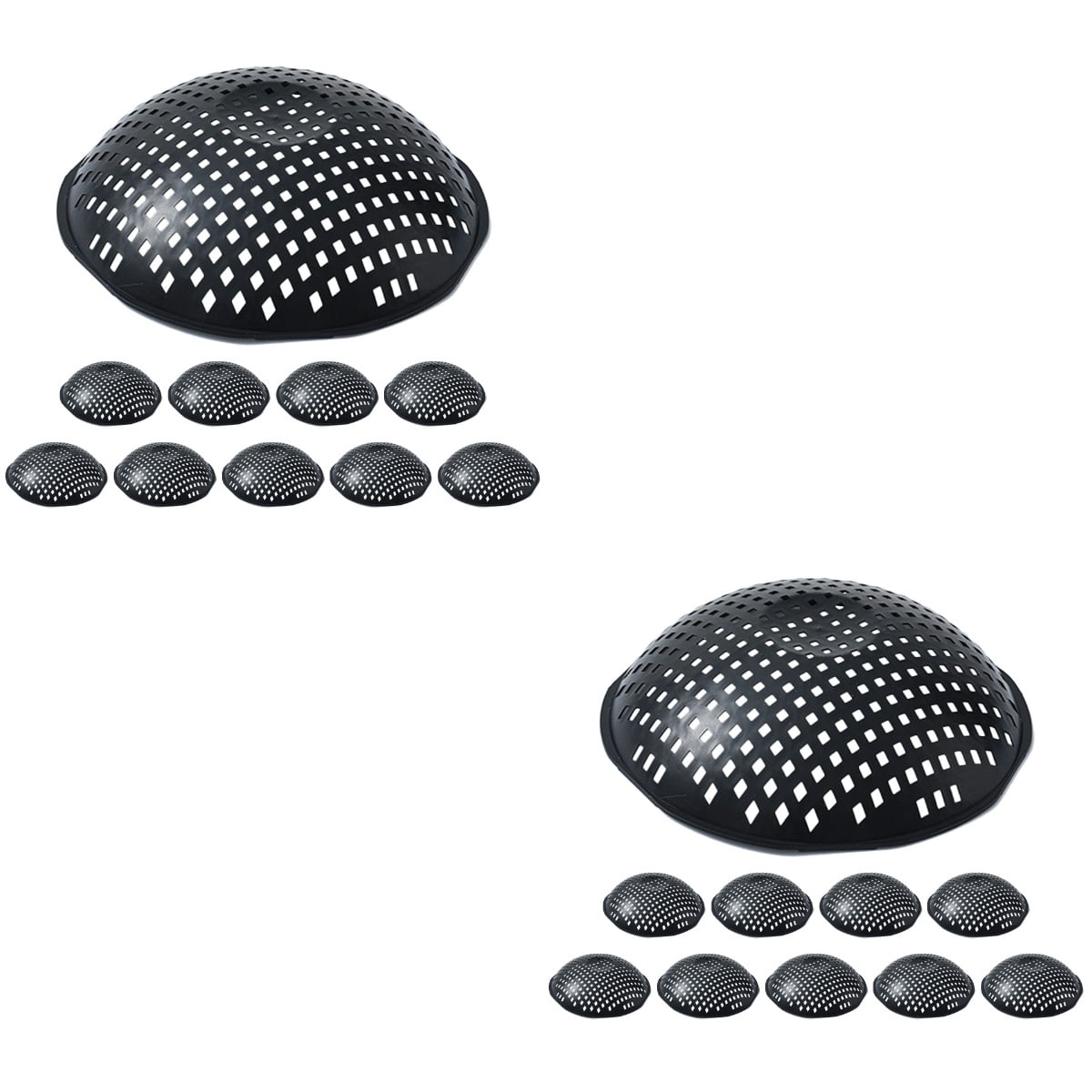 HOMEMAXS 20 Pcs Flower Pot Hole Mesh Pad Breathable Flowerpot Mesh Pad ...