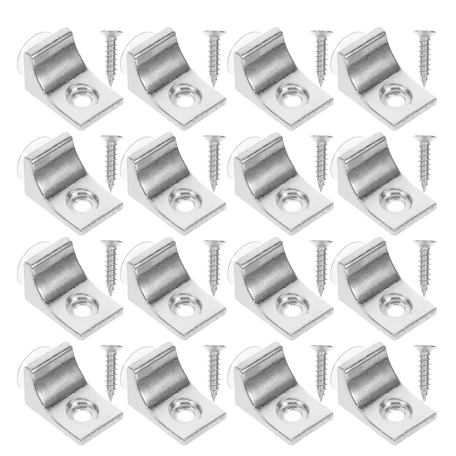 HOMEMAXS 20 Pcs Furniture Anchors Collar Clasp Oversized Bracket Small ...