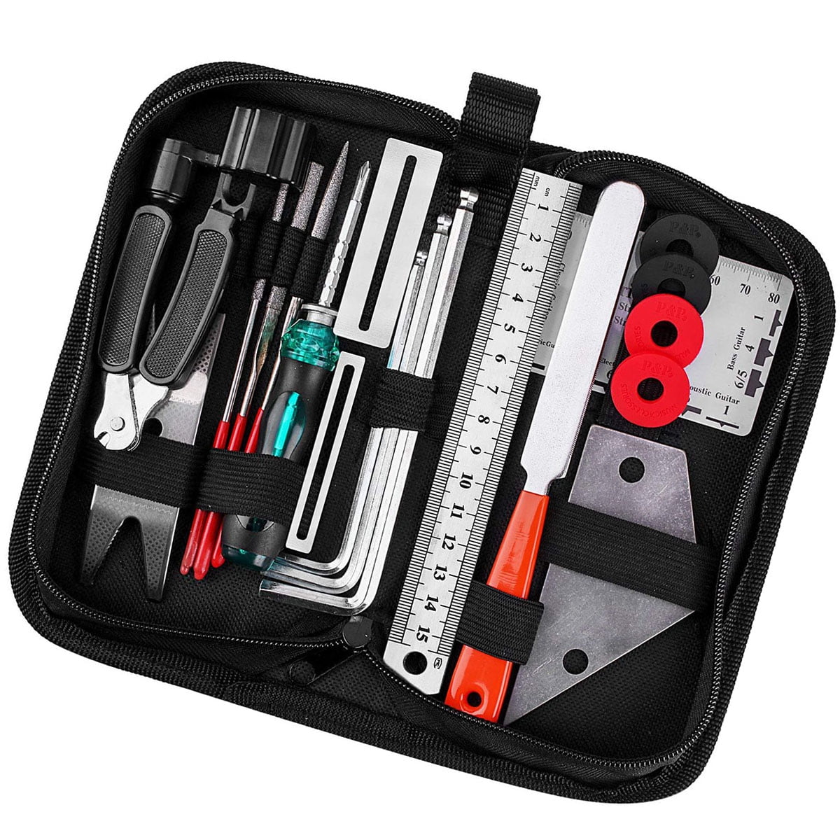 20 Pcs Guitar Tools Luthier Tools for Guitar Guitar Maintenance Tools ...