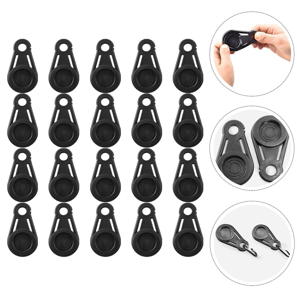 HOMEMAXS 20 Pcs Heavy Duty Tarp Tarps Tent Clip Detachable Clips ...