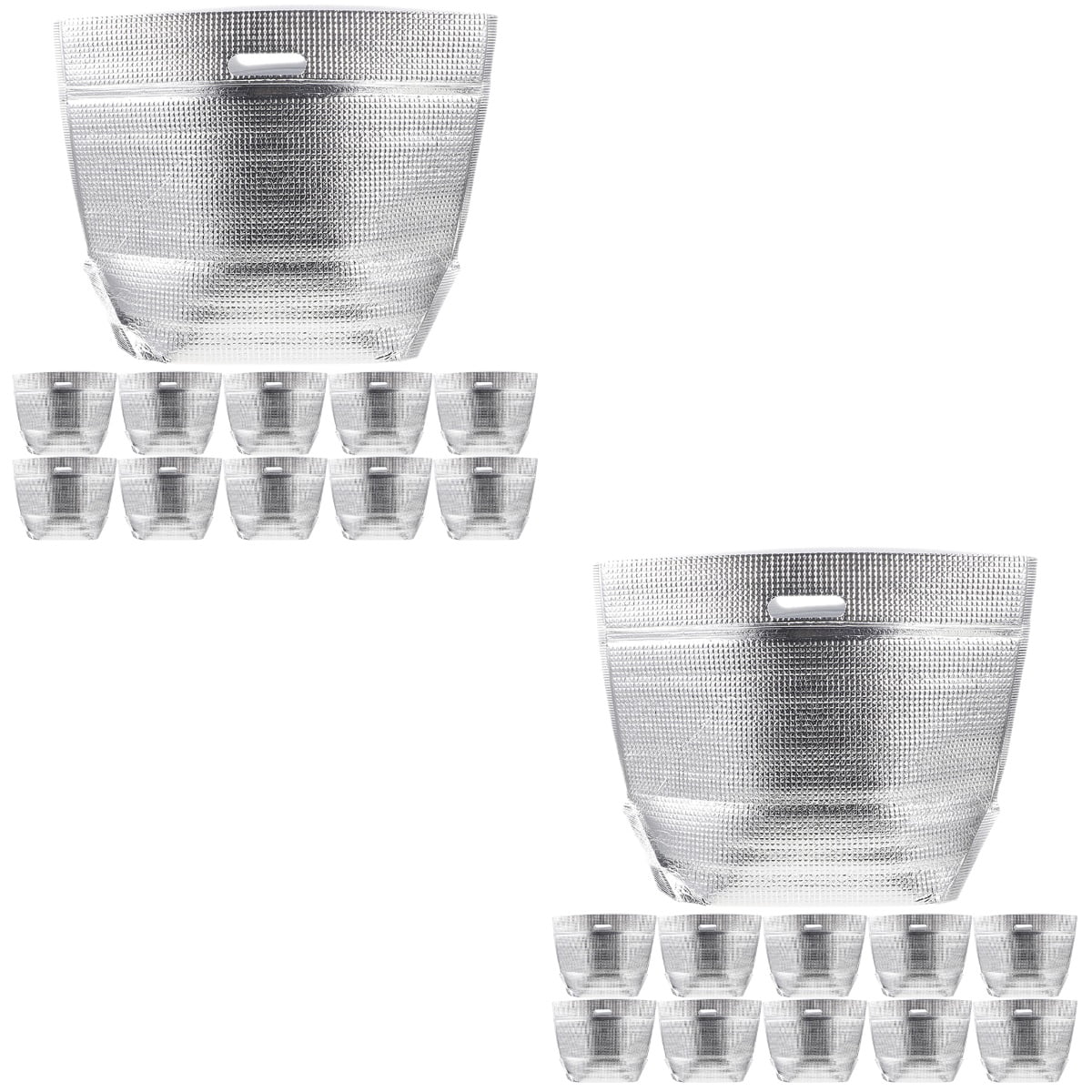 HOMEMAXS 20 Pcs Insulation Bags Thicken Insulated Bag Insulation Lining ...