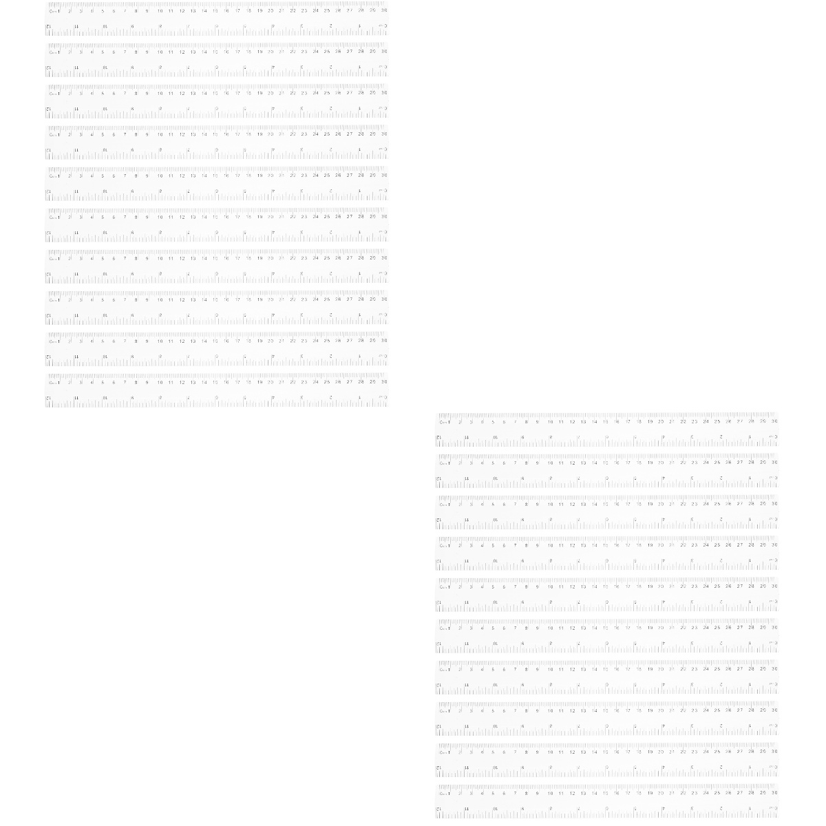 HOMEMAXS 20 Pcs Measuring Ruler Tool Kit School Design Drawing Tools ...