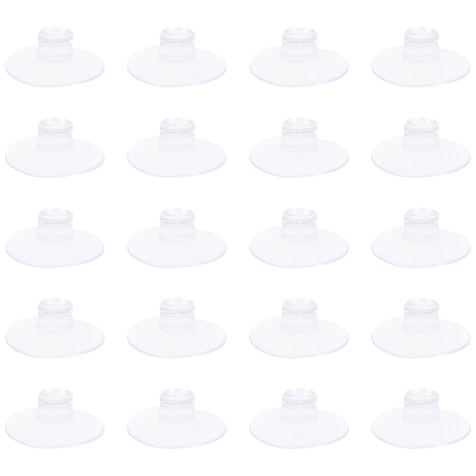 HOMEMAXS 20 Pcs Open Clamp Suction Cup Cups Wire Holders for Cords ...