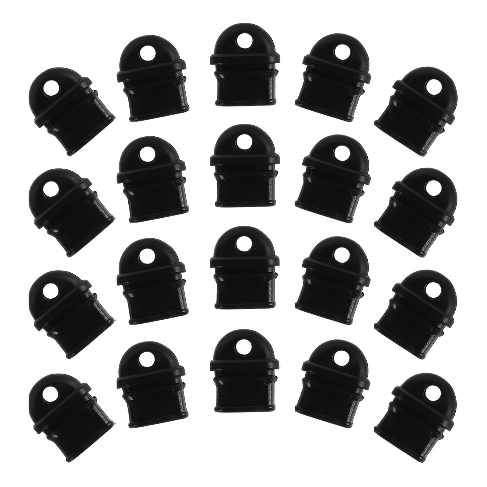 BEADCEST Mobile Phone Dust Plug Black 20Pcs 0.4X0.4X0.2In - Walmart.com