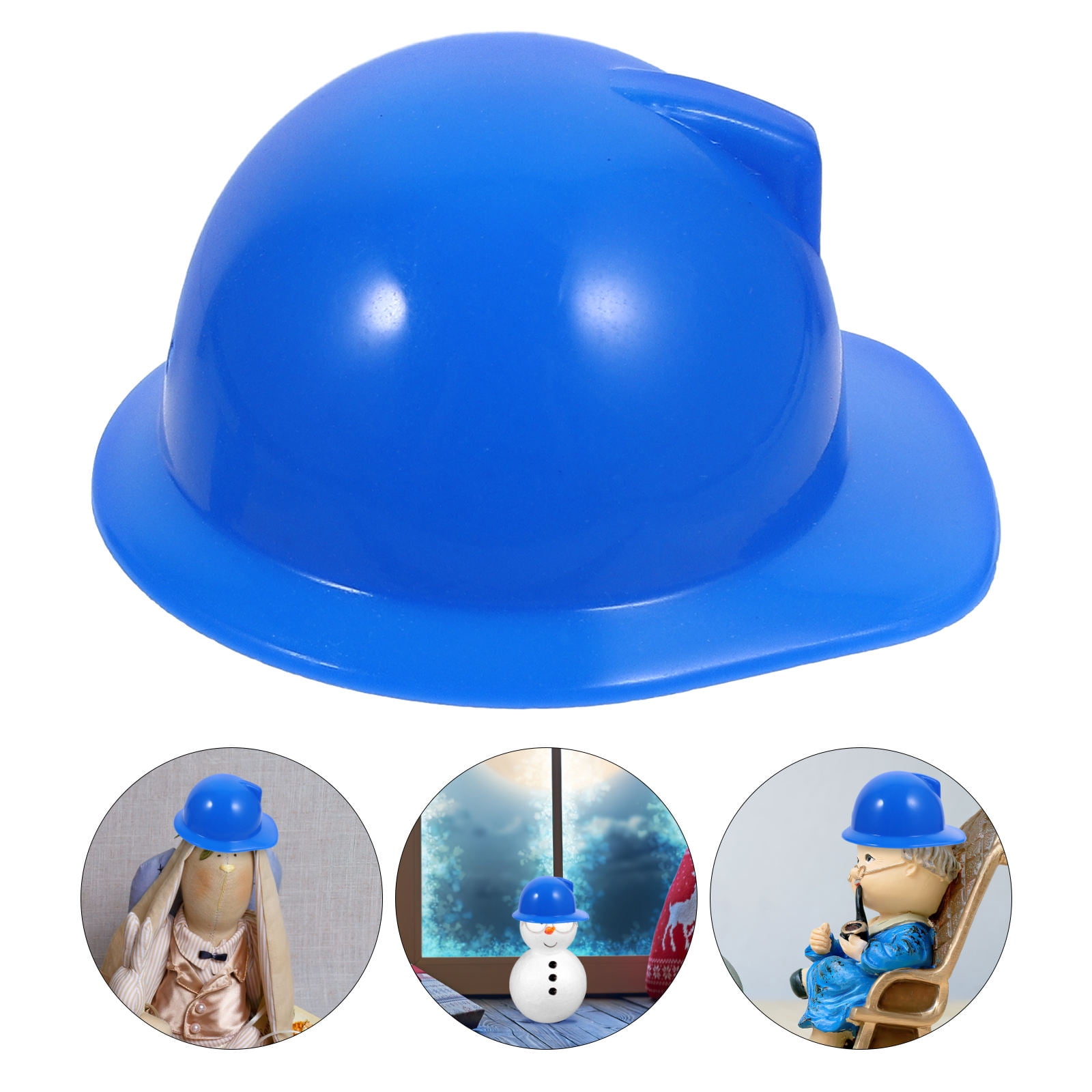 HOMEMAXS 20 Pcs Plastic Dolls Hard Hat Mini Helmets Hats Child ...