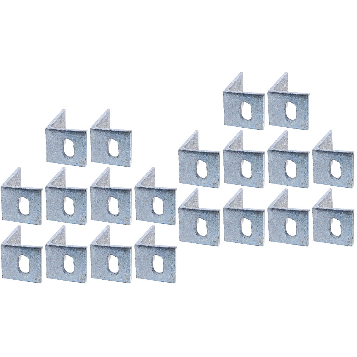 HOMEMAXS 20 Pcs Right Angle L-shaped Brackets Corner Braces L-shaped ...