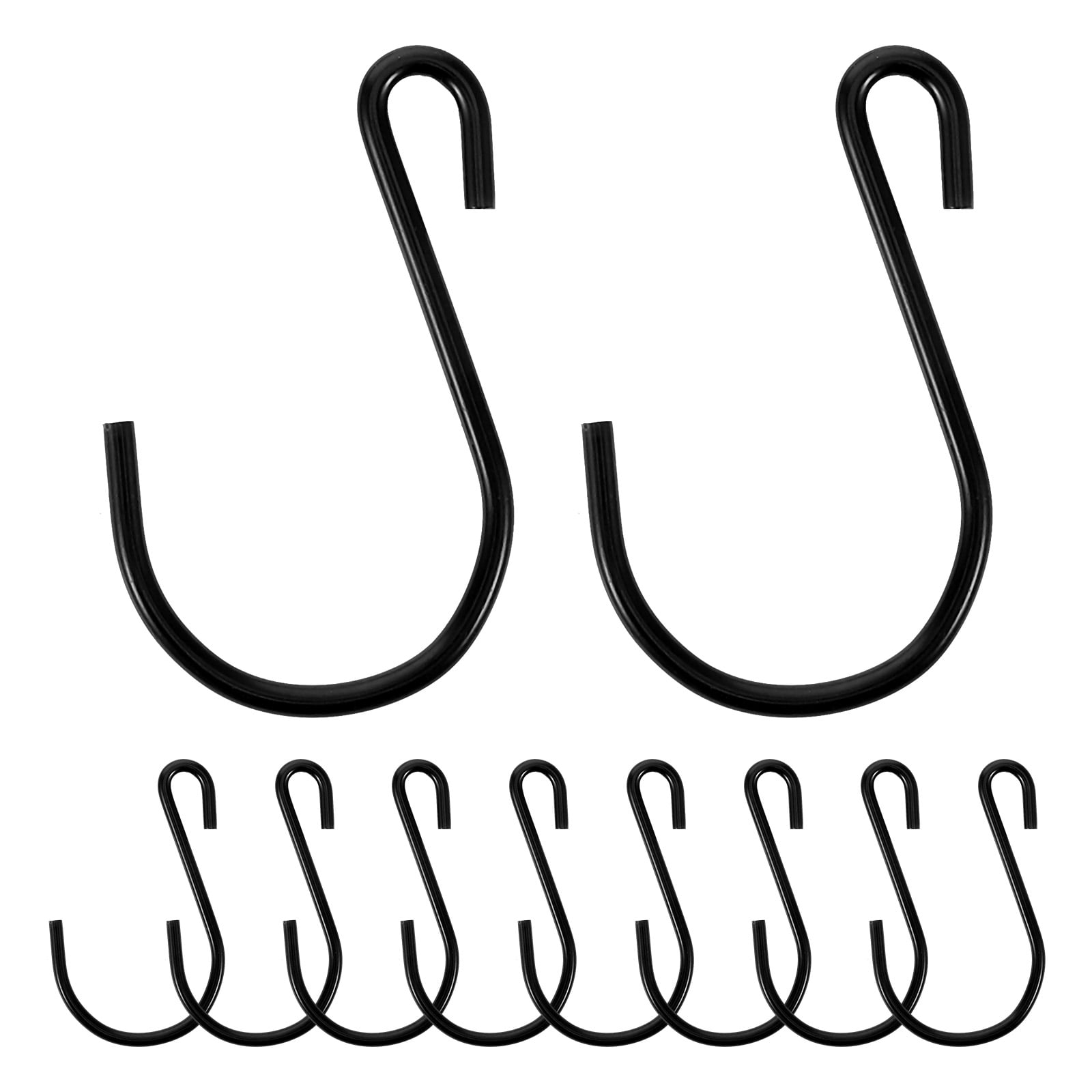 HOMEMAXS 20 Pcs S-shaped Hook S-hook Pant Hangers Hooks for Hanging ...