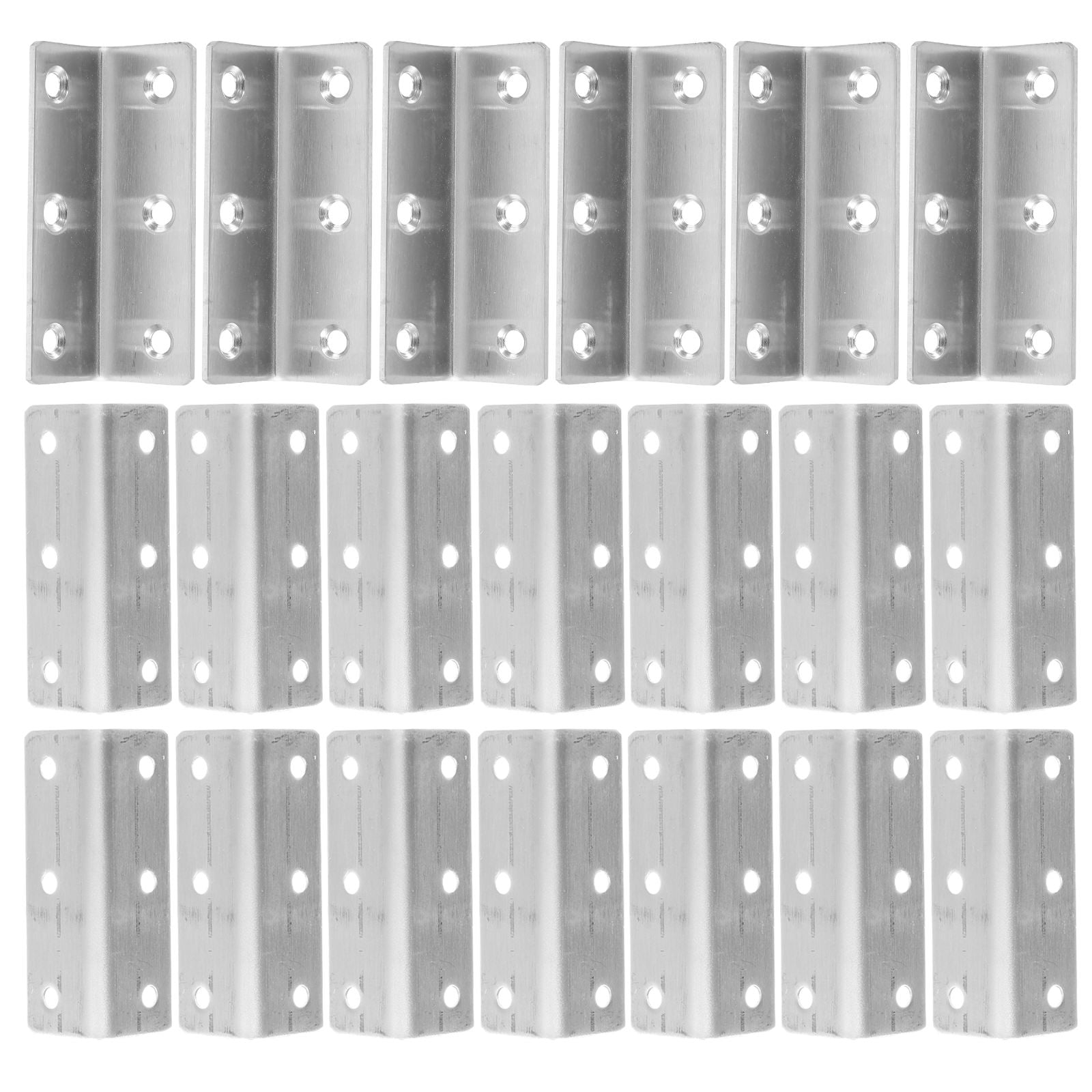 HOMEMAXS 20 Pcs Simple Structure Brackets Furniture Corner Braces ...