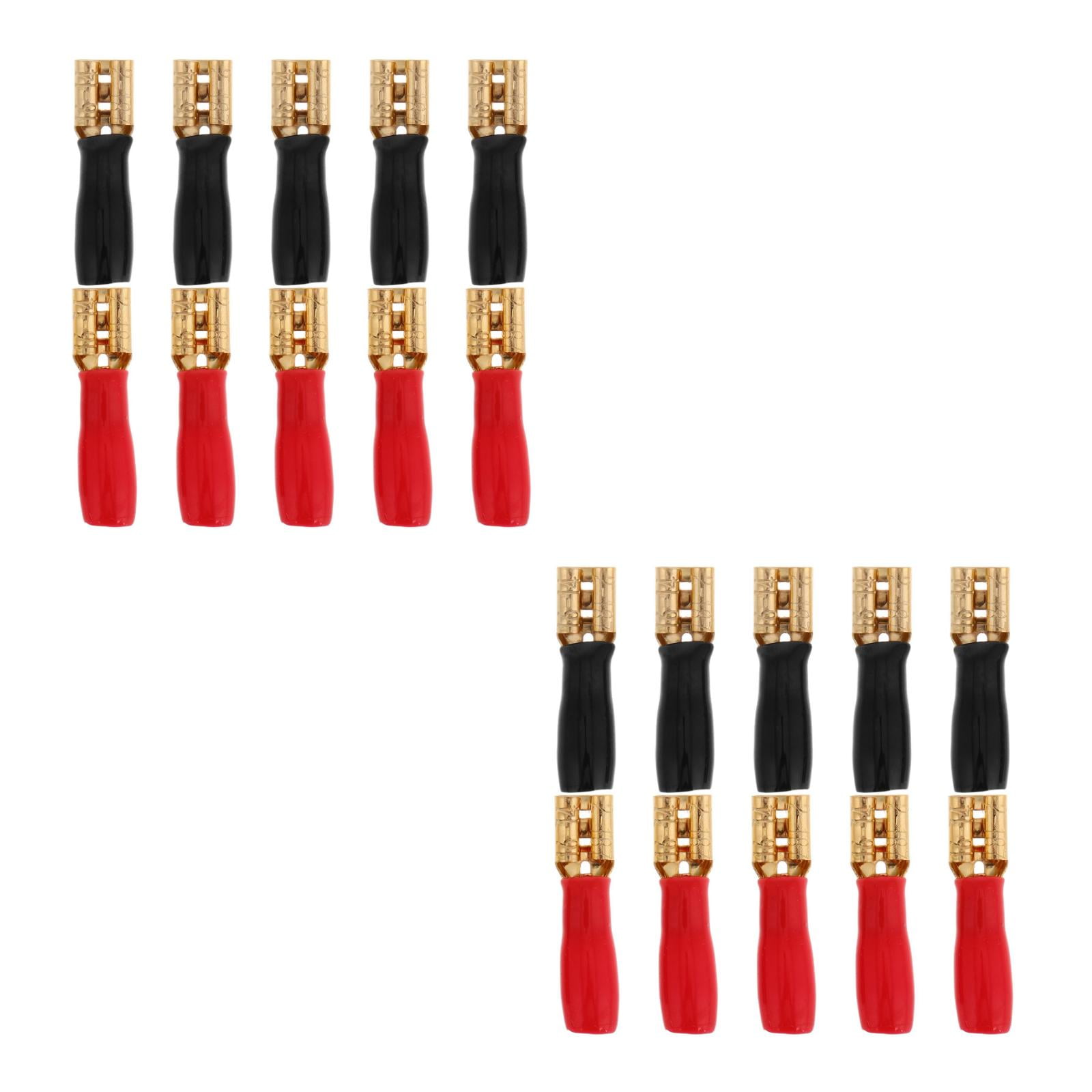 20 Pcs Spade Connector Crimp Connectors Female Spade Connector Kit ...