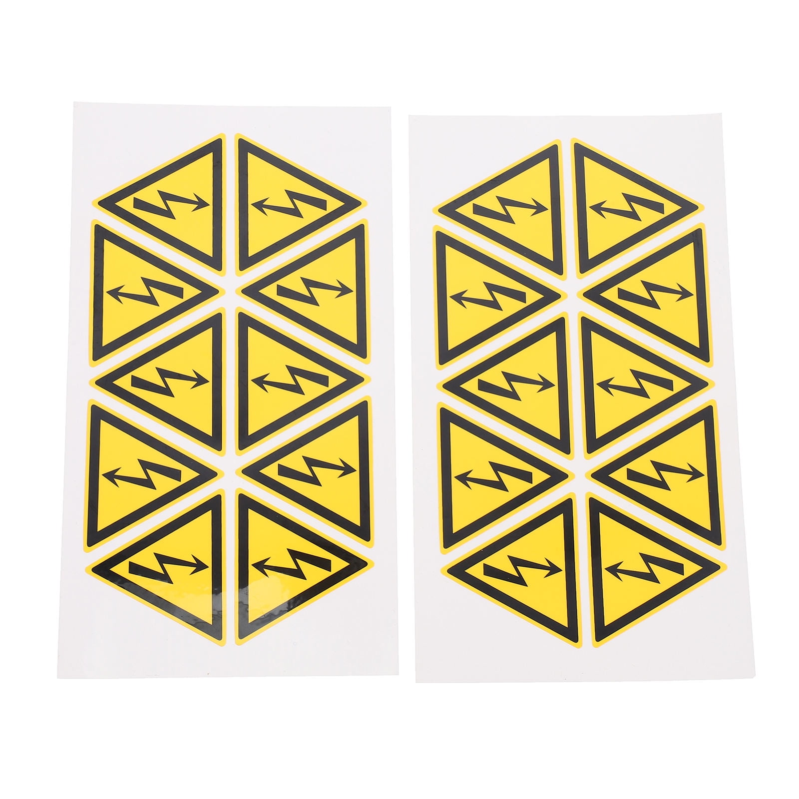 HOMEMAXS 20 Pcs Static Warning Sticker Label Safety Decals Electric Box ...