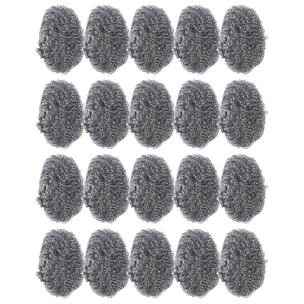 HOMEMAXS 20 Pcs Steel Scrubber Wire Scourers Kitchen Scrubbers for ...