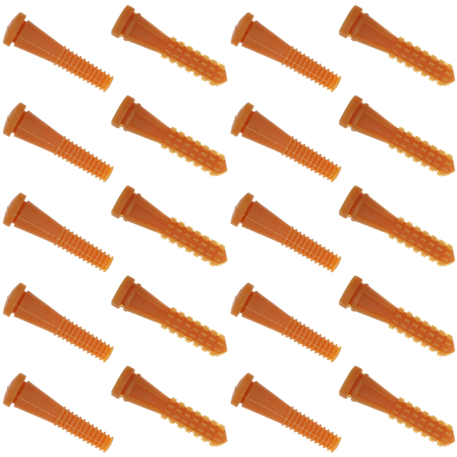 GARVALON Poultry Plucking Fingers Rubber 20Pcs 3.5x1in For ...