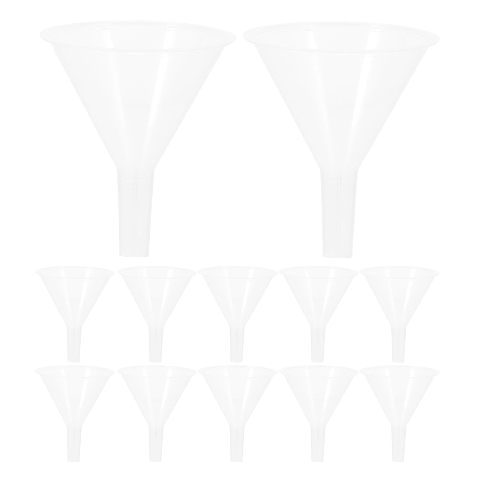 HOMEMAXS 20 Pcs Tube Dispensing Funnel Control Funnel Travel 7.50X6 ...