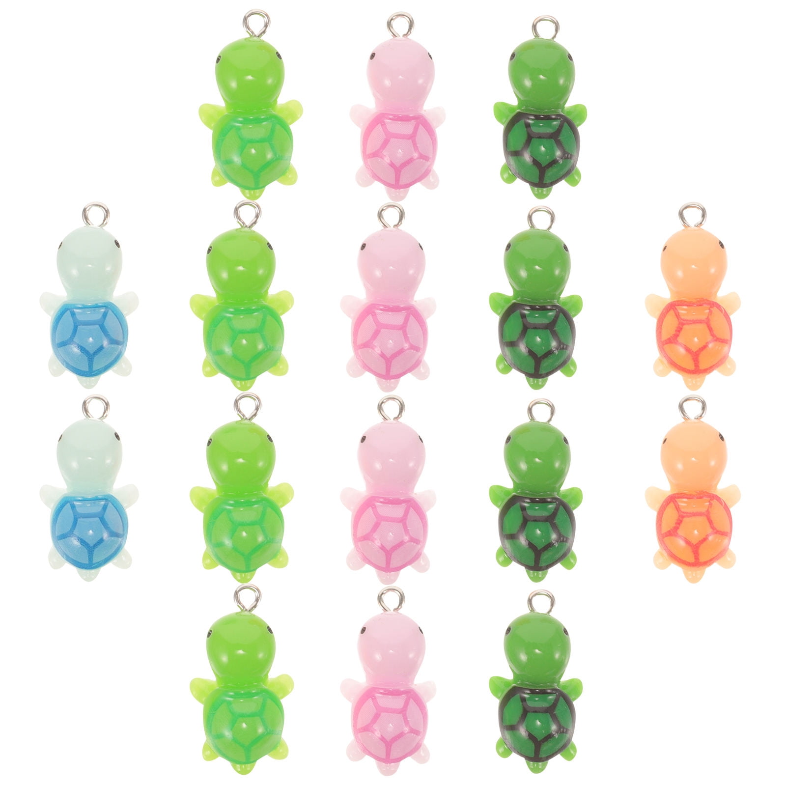HOMEMAXS Cute Turtle Pendant Charms for DIY Jewelry Making Assorted ...