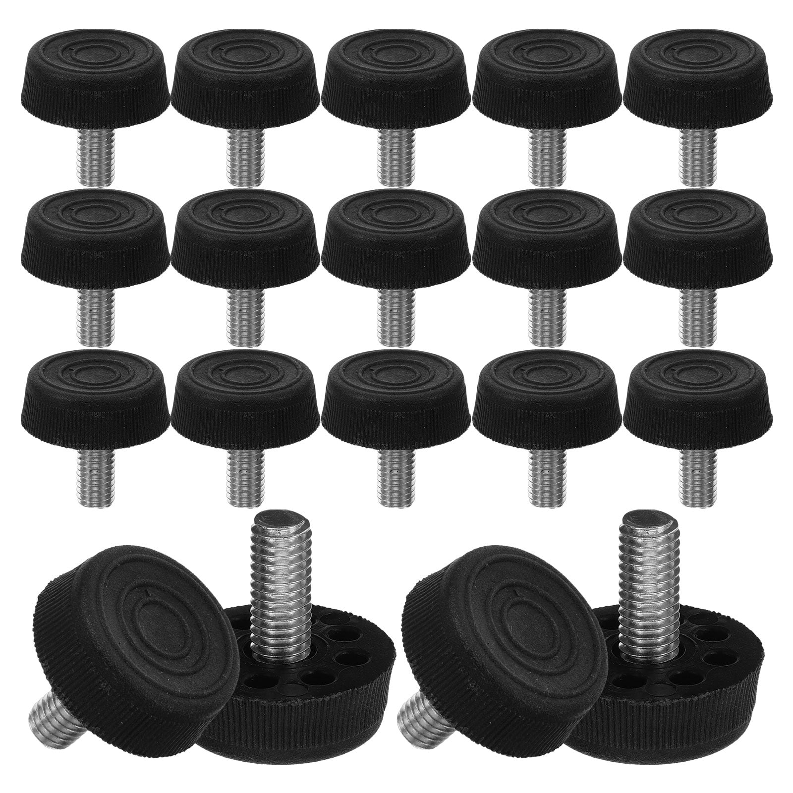 HOMEMAXS 20 Pcs Workbench Leveling Feet Table Leg Extenders Adjust The ...