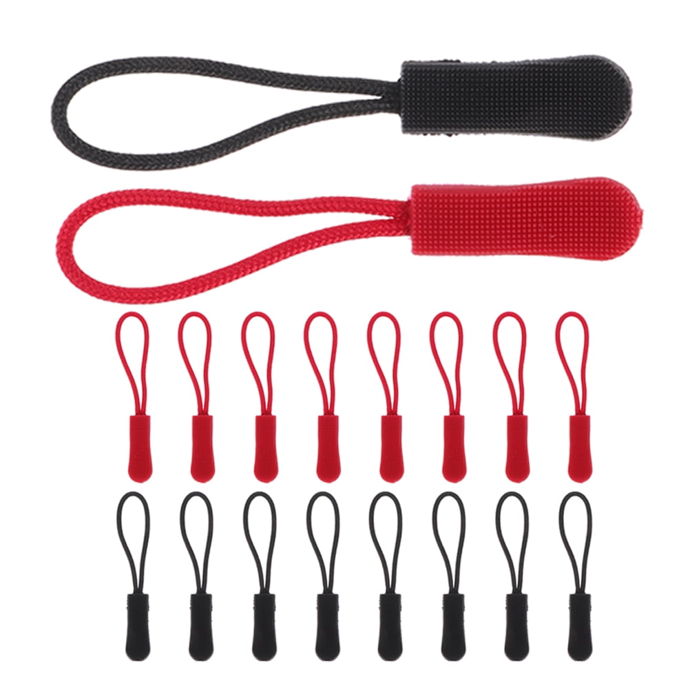 HOMEMAXS 20 Pcs Zipper Pull Clothing Pullers Bag Heads Luggage Pulls ...