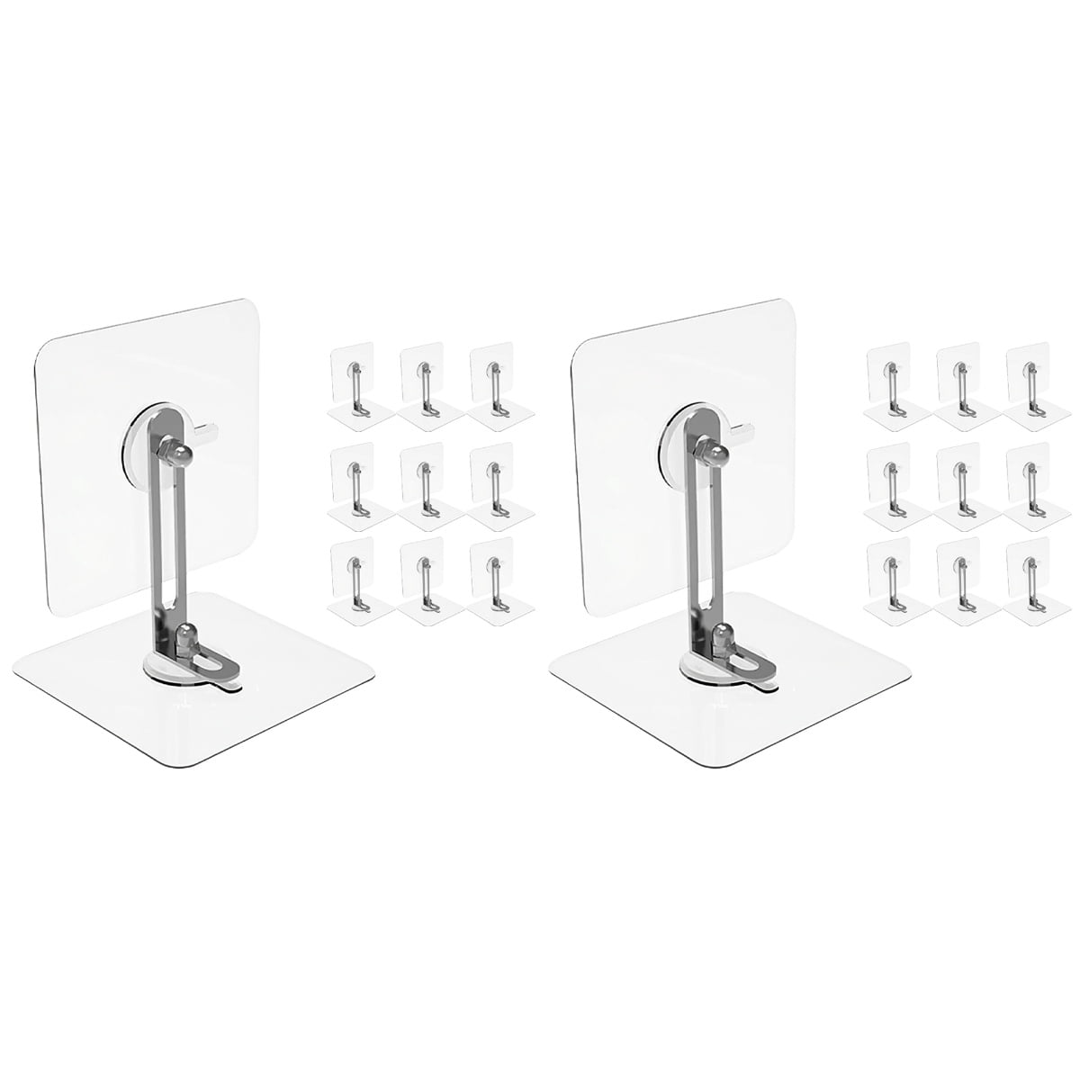 HOMEMAXS 20 Sets Furniture Wall Anchors Anti Tip Wall Mount Furniture ...