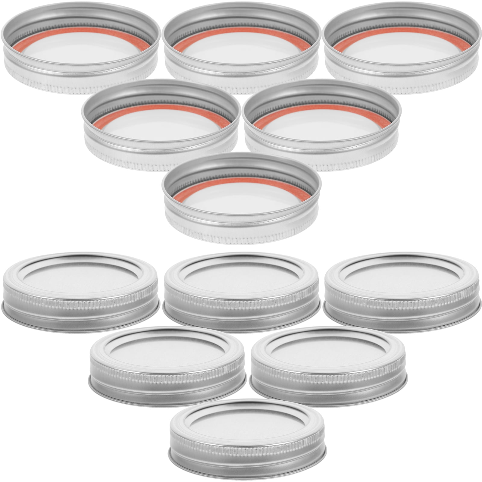 HOMEMAXS 20 Sets Mason Jars Covers Sealed Replacements Can Lid Wide ...
