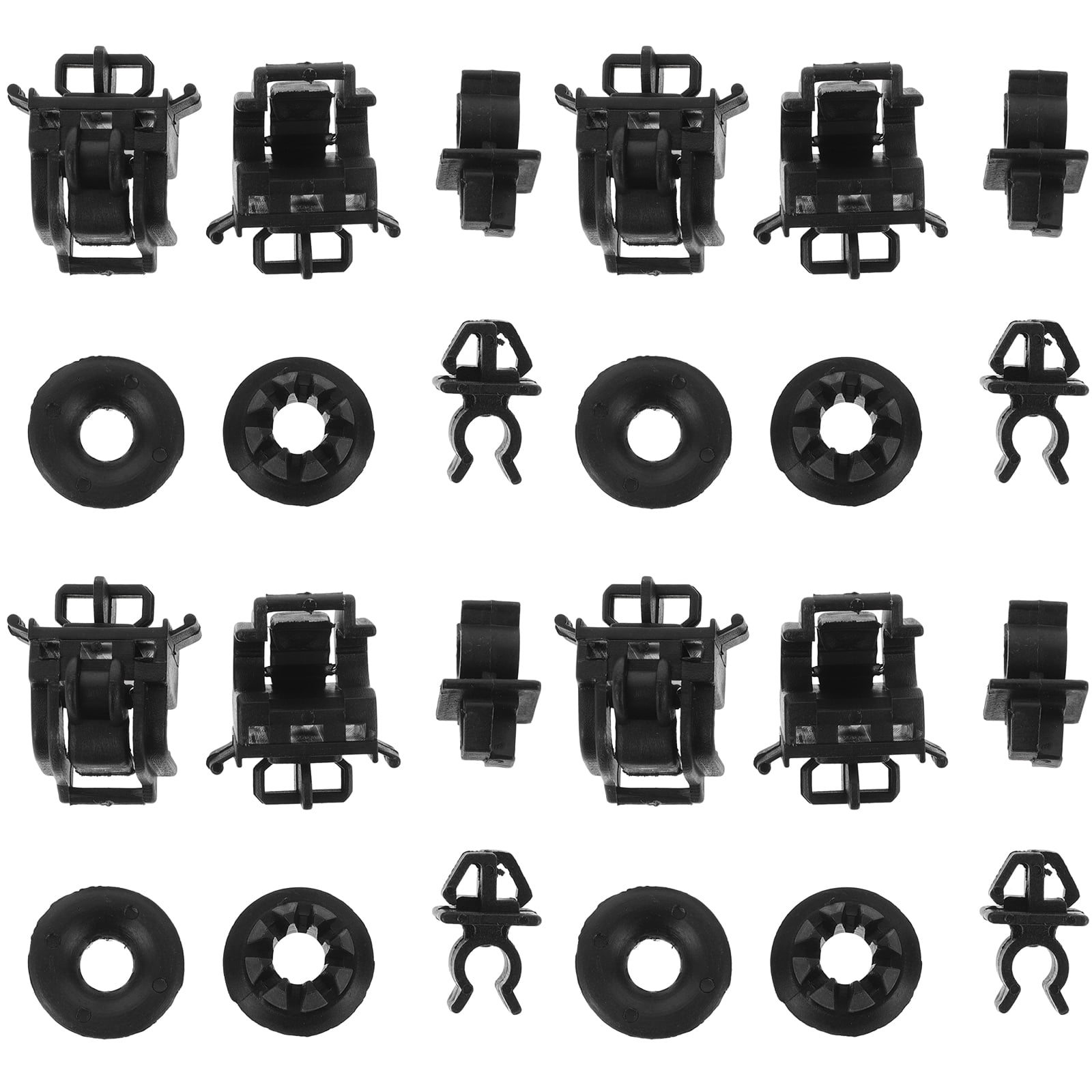HOMEMAXS 20 Sets Of Hood Support Frame Hood Rod Clip Hood Support Clip ...